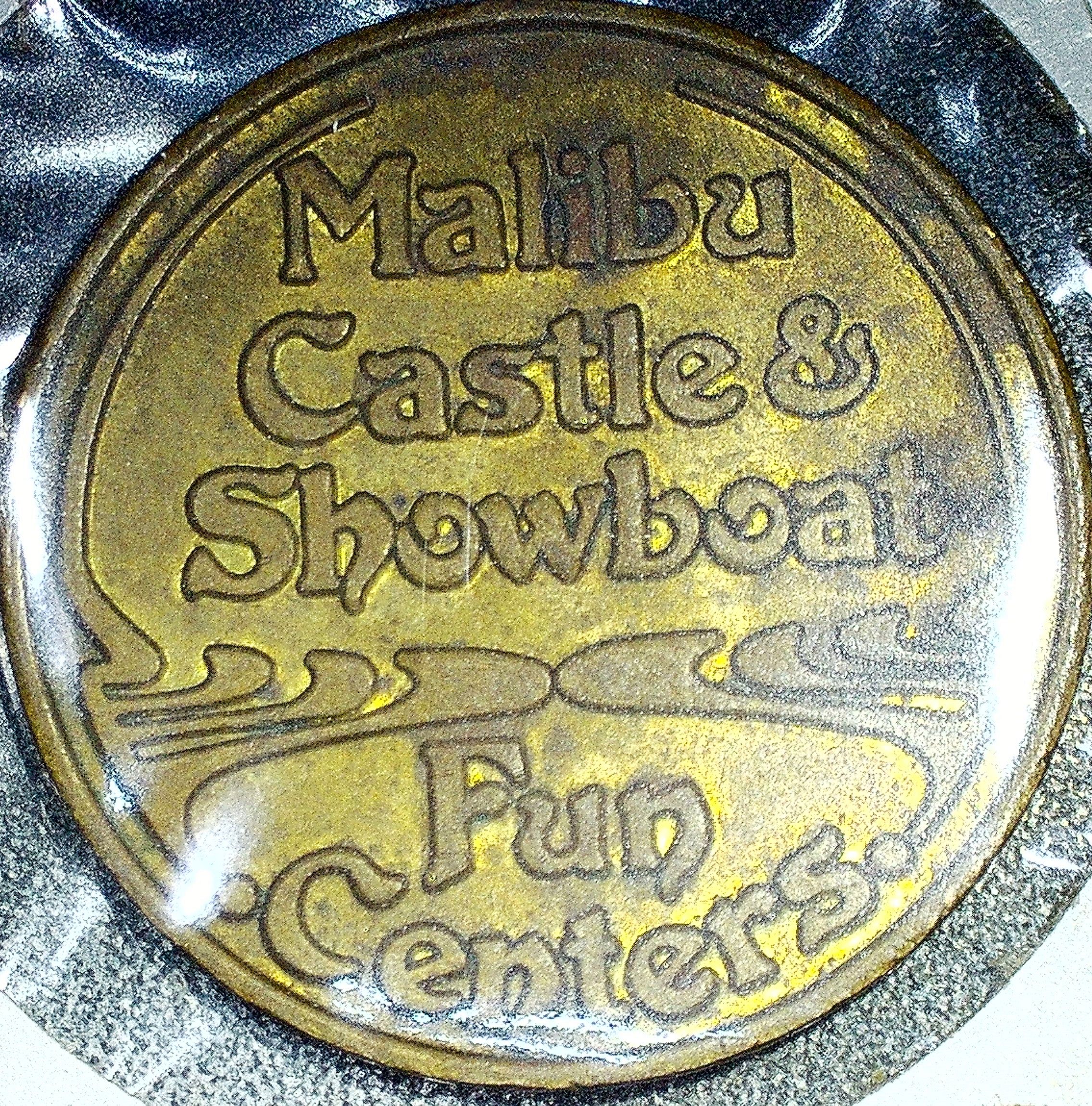 Malibu Money Castle & Showboat Fun Centers - Arcade Game Token - For ...