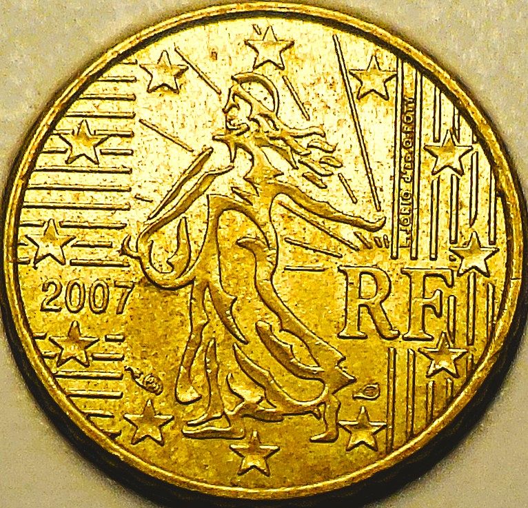 2007 RF 10 Euro Cent - For Sale, Buy Now Online - Item #923390