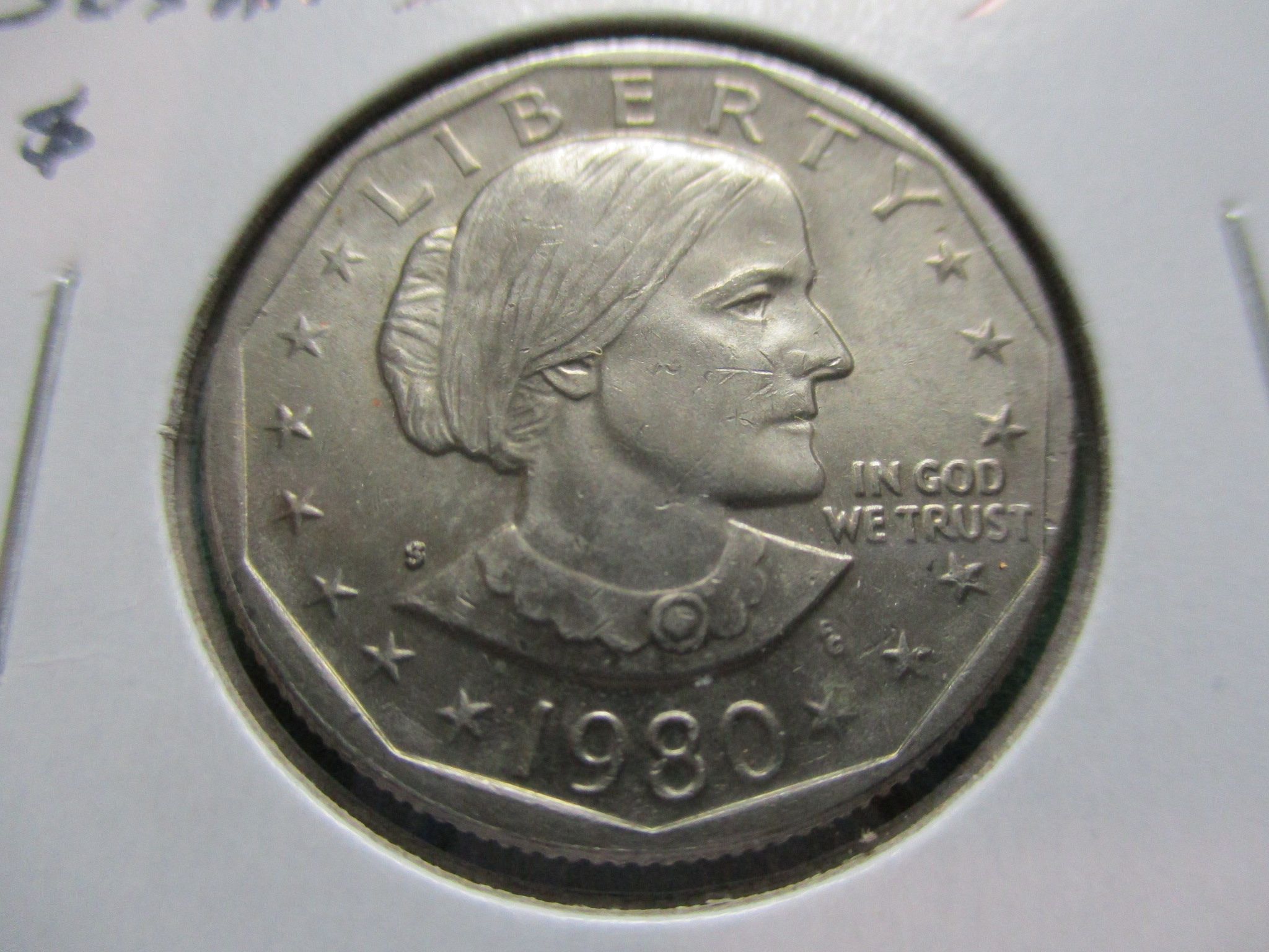 1980-S Susan B. Anthony Dollar. Item: DA 80S-03. - For Sale, Buy Now ...