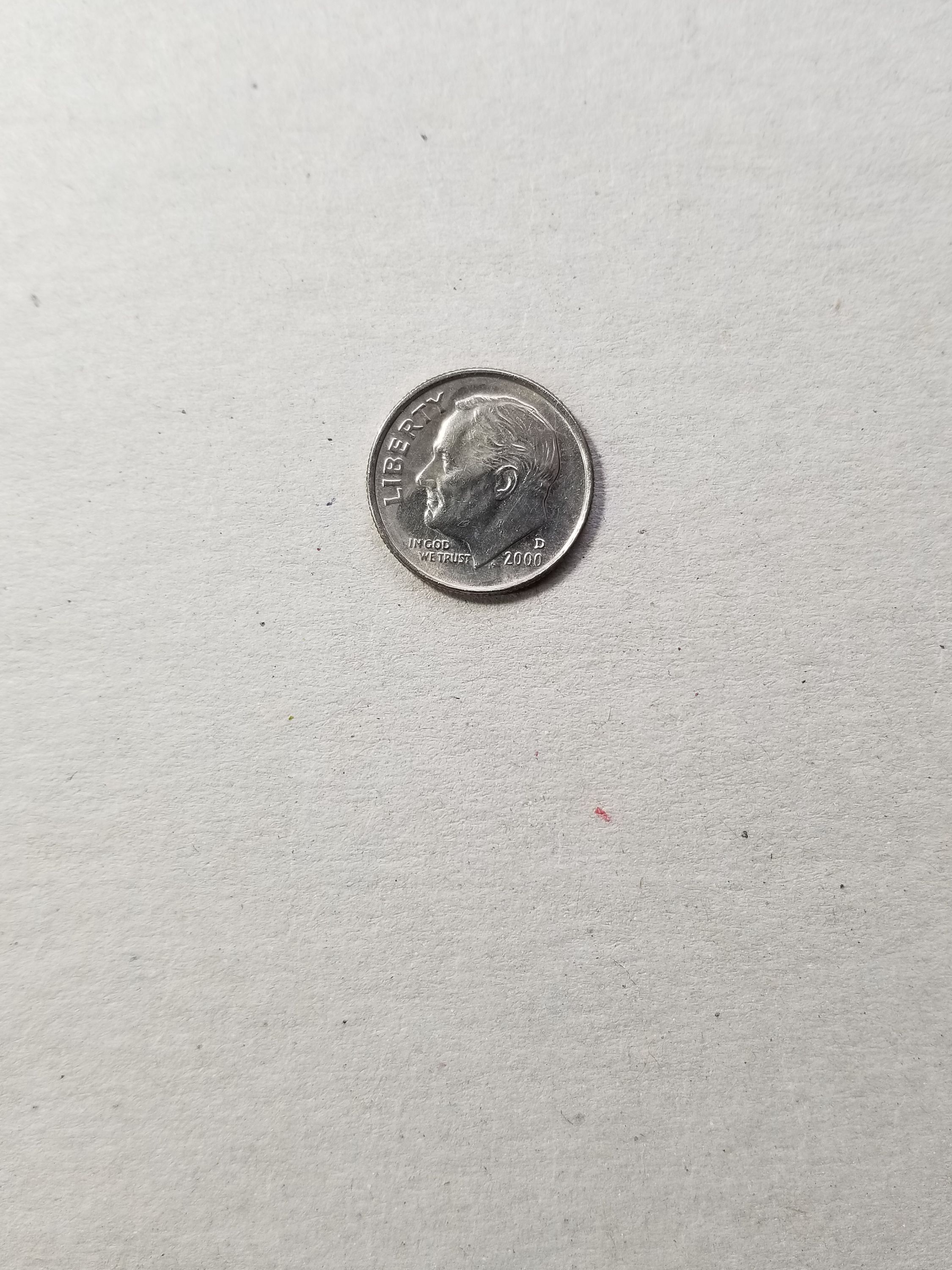 2000 D Roosevelt Dime - For Sale, Buy Now Online - Item #923502