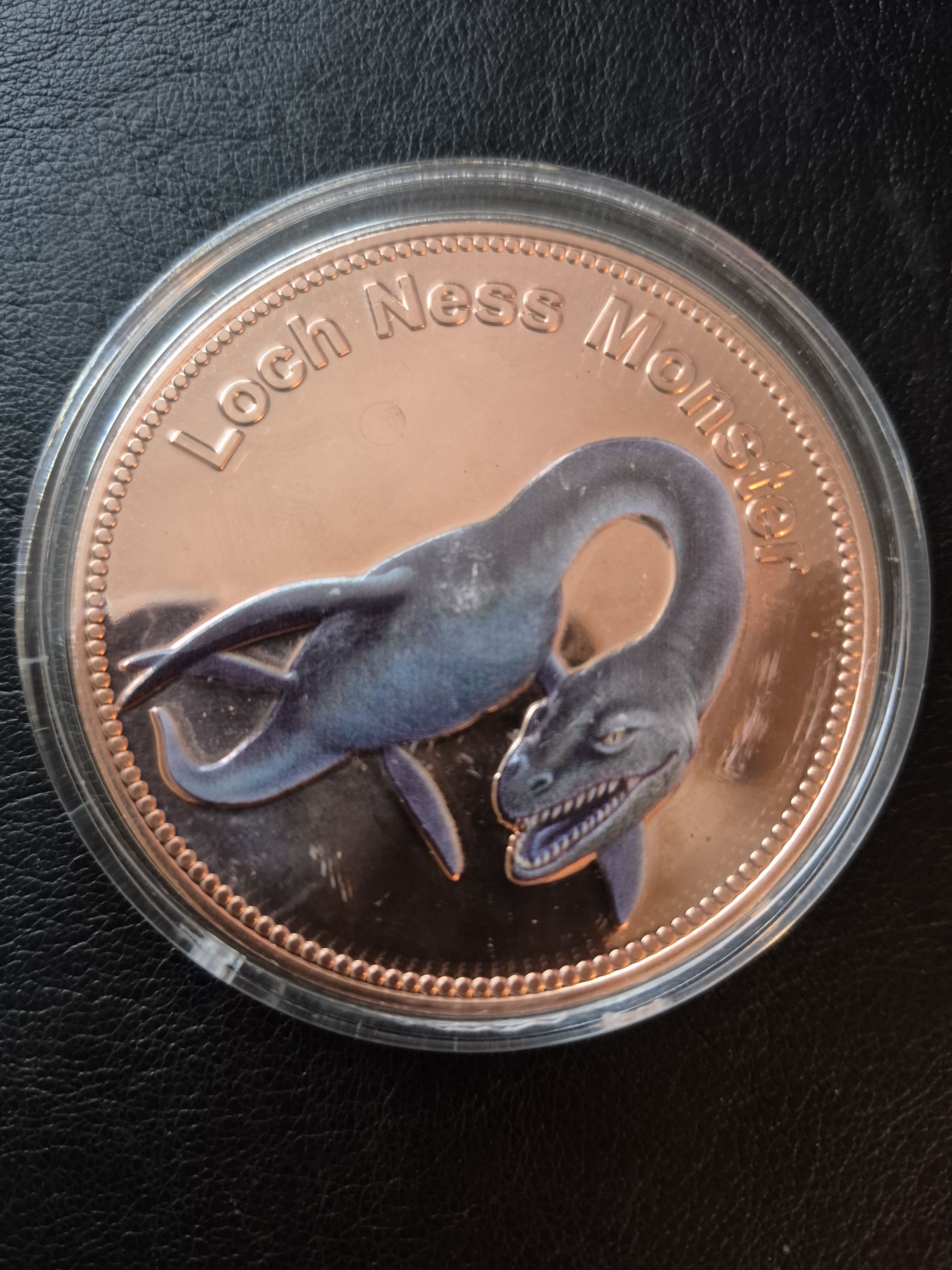 2024 5 OZ .999 COPPER COLORIZED LOCH NESS MONSTER LIMITED EDITION ...
