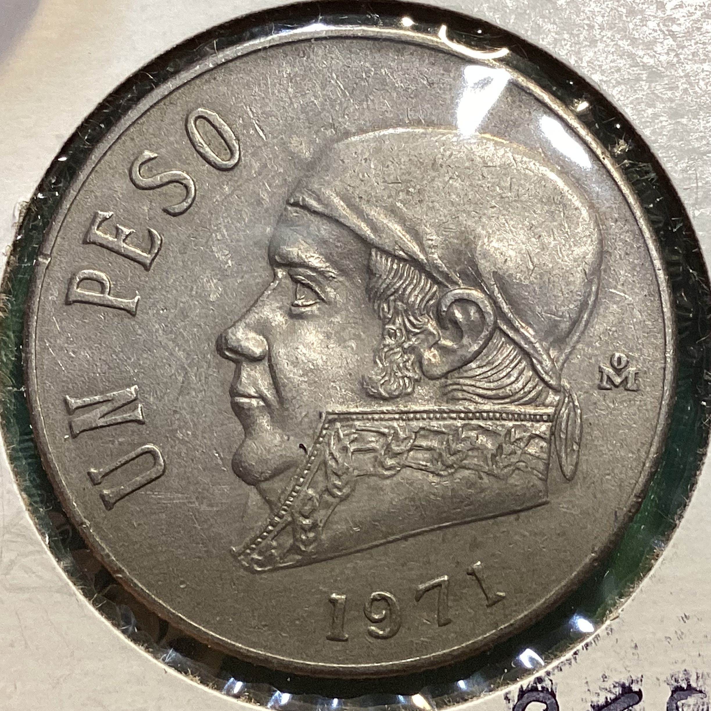 1971 Mexico Un-Peso - For Sale, Buy Now Online - Item #924961