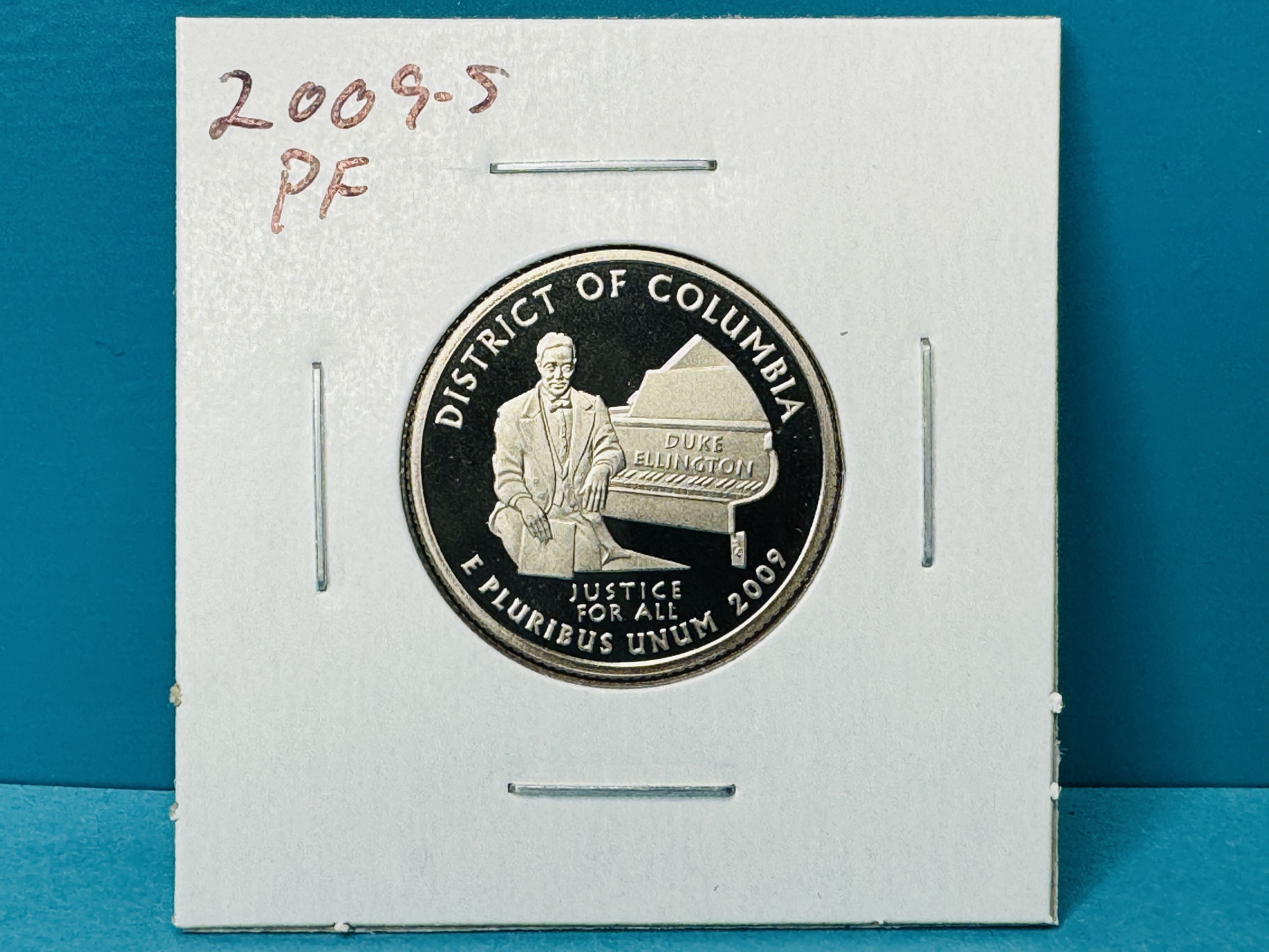 2009-S District of Columbia 50 States Quarter - For Sale, Buy Now ...