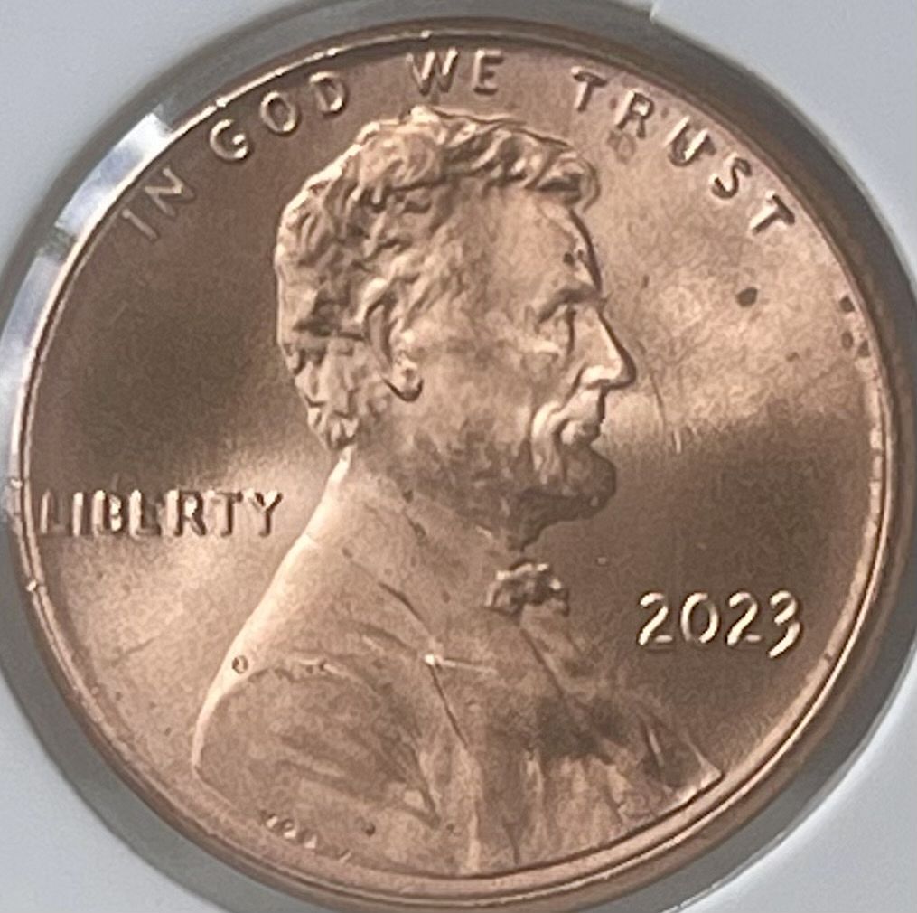 2023-P Extra V Lincoln Shield Penny - For Sale, Buy Now Online - Item ...