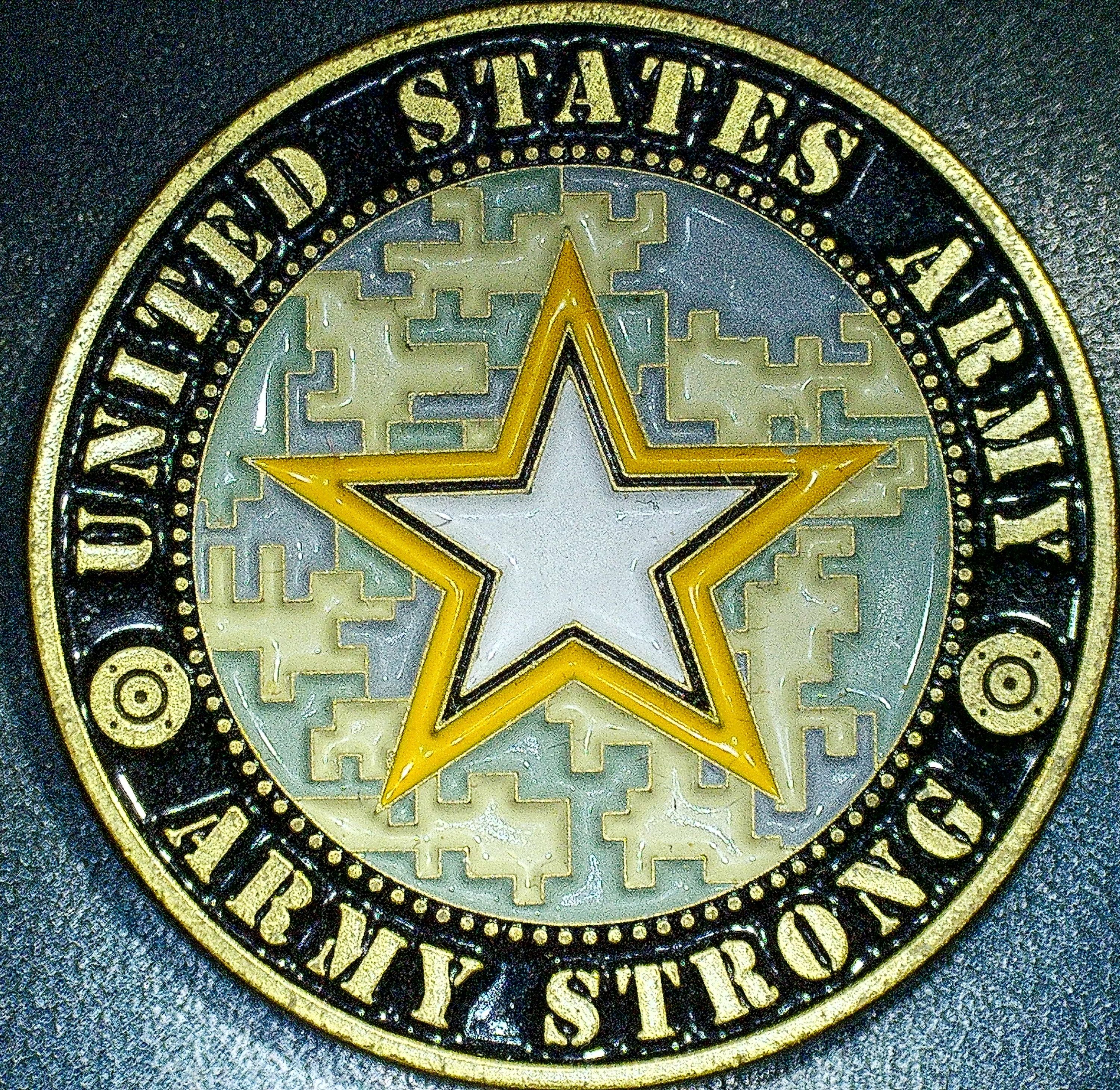 US Army Colonel Medal Challenge Coin 40 mm - For Sale, Buy Now Online ...