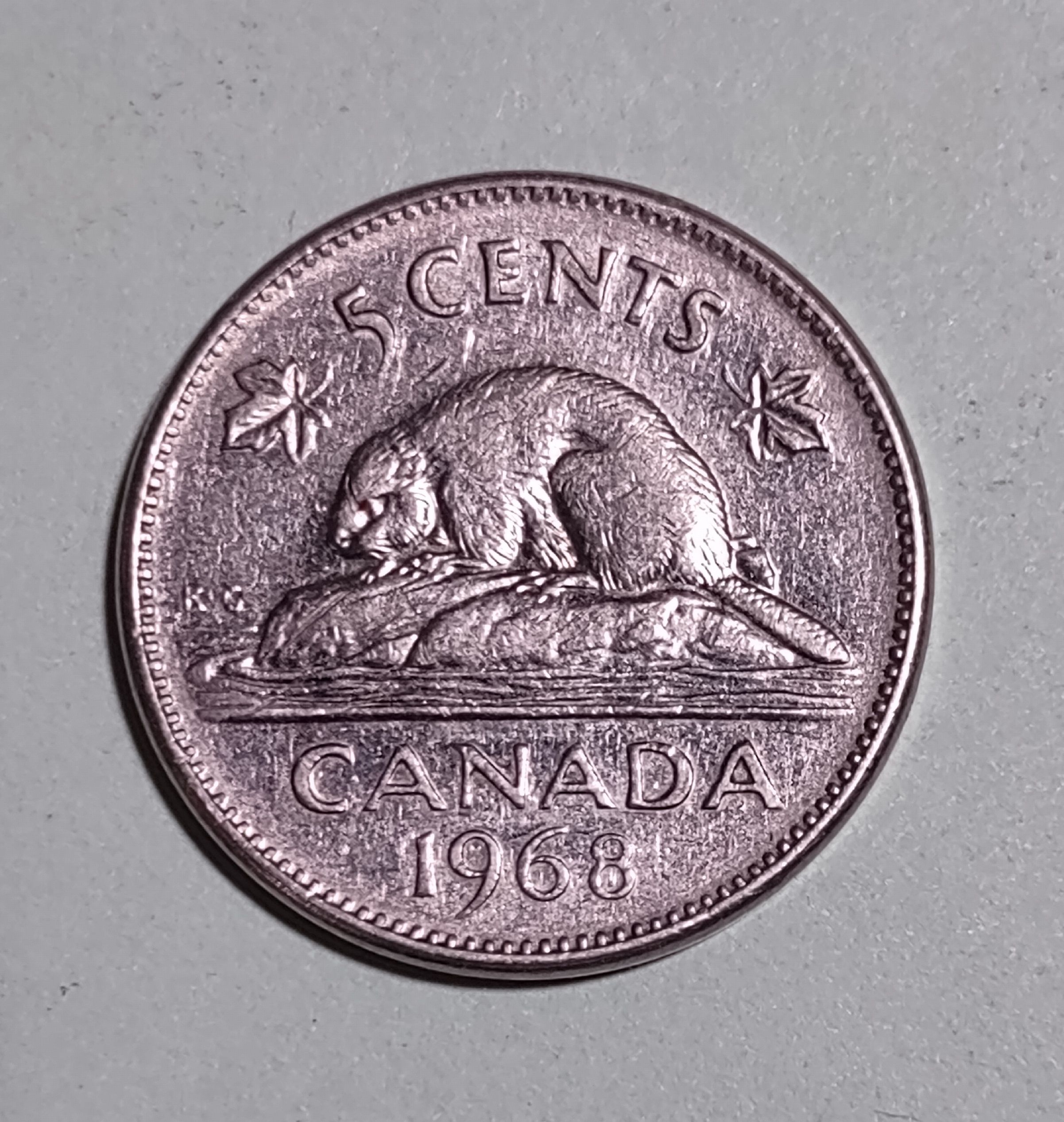 1968 Canadian nickel - For Sale, Buy Now Online - Item #927021
