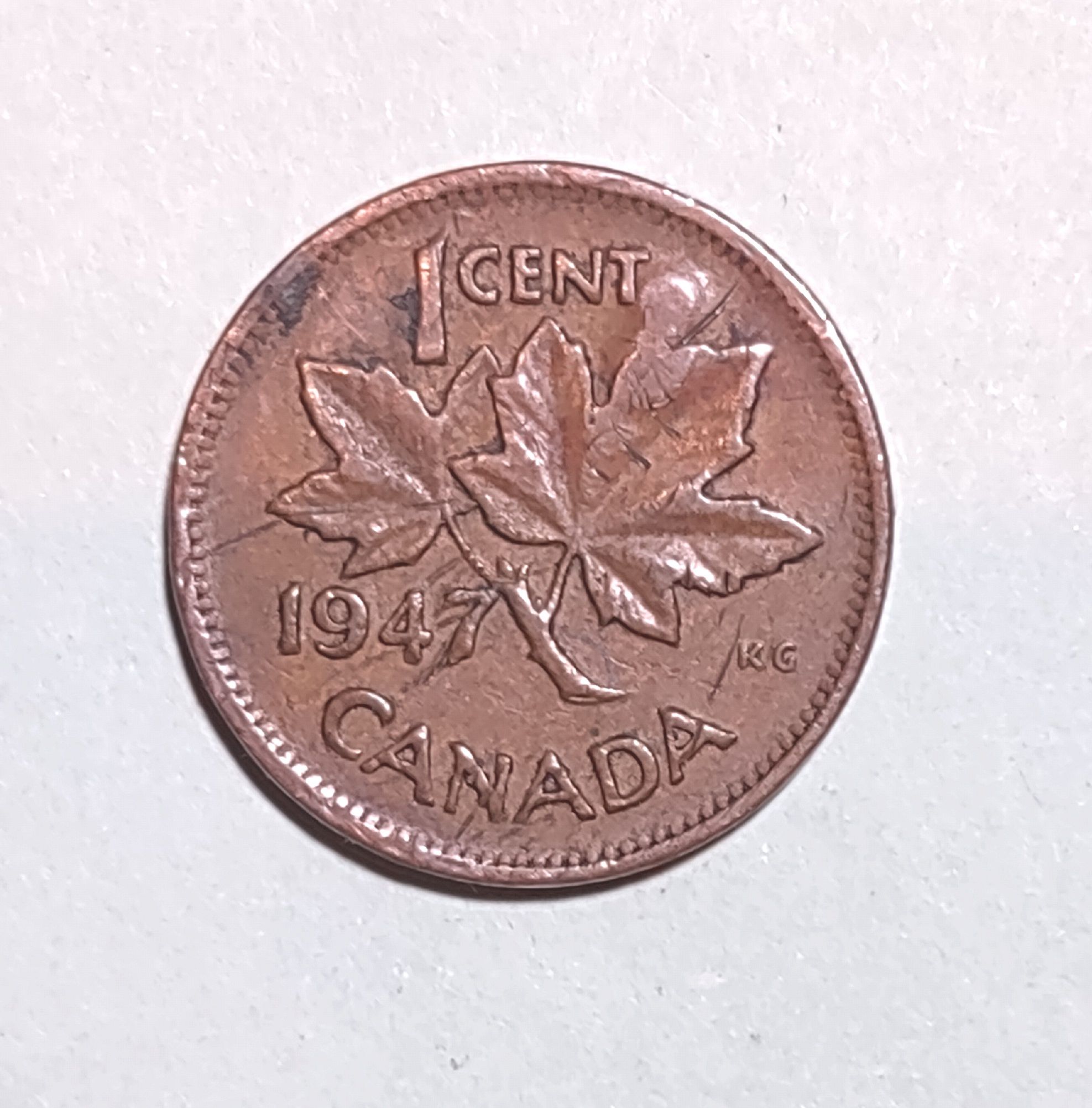 1947 Canadian Penny - For Sale, Buy Now Online - Item #929623