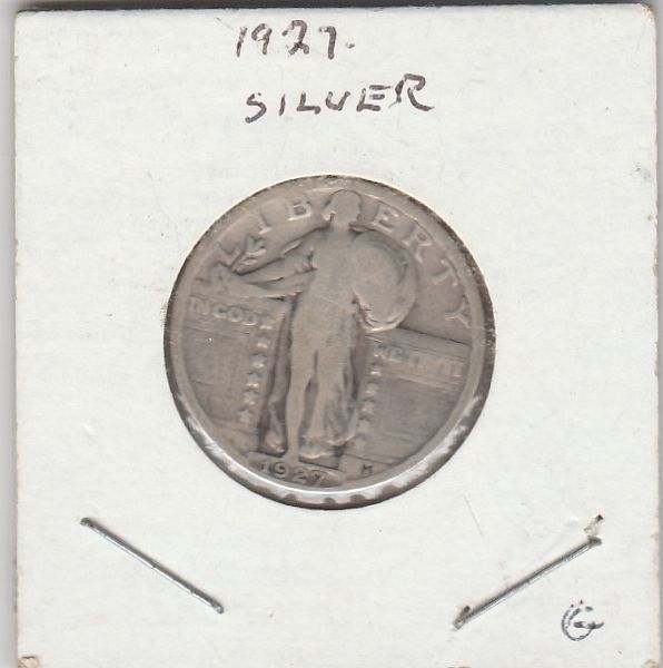 1927 STANDING LIBERTY QUARTER - For Sale, Buy Now Online - Item #930182