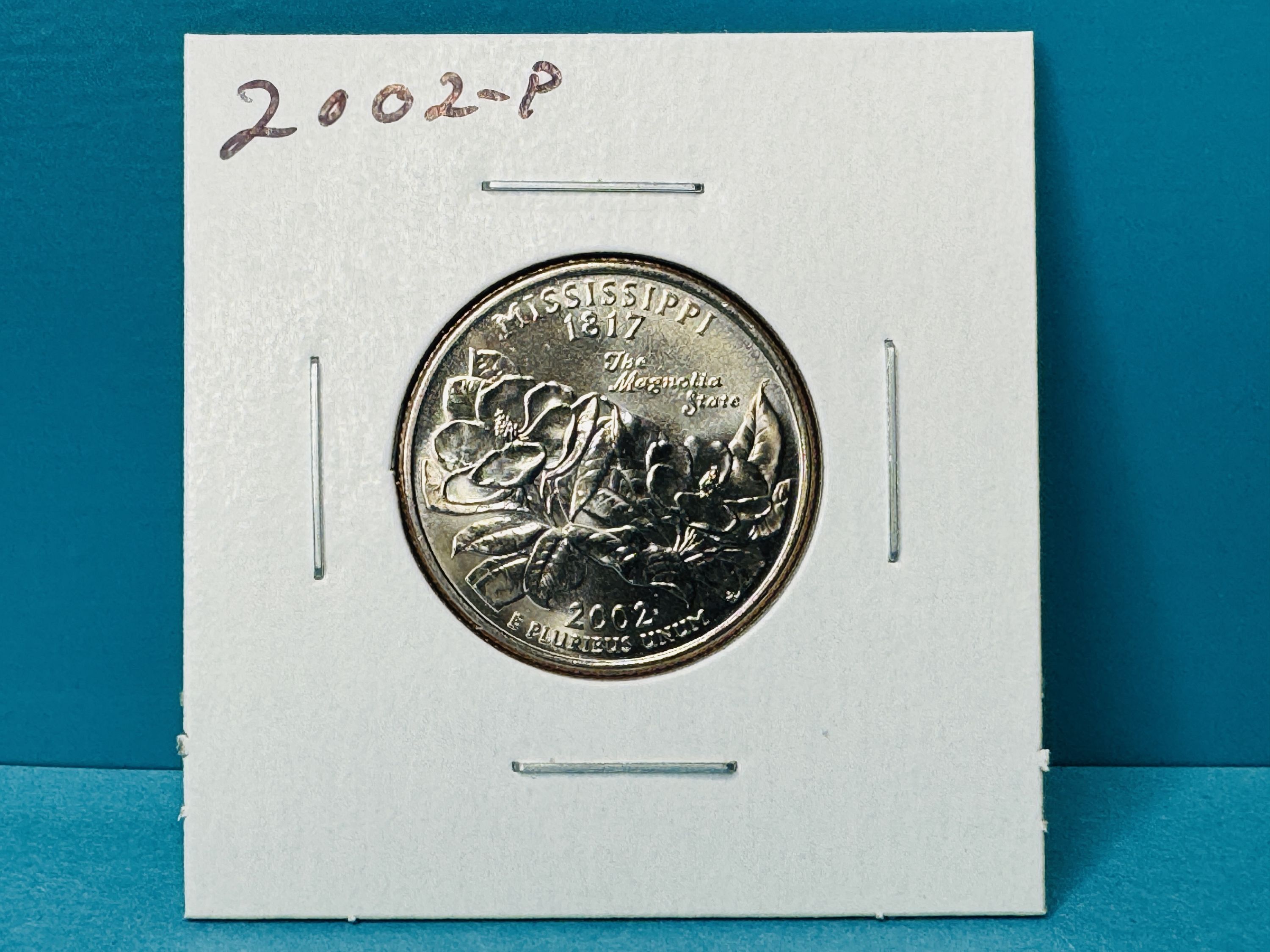 2002-P Mississippi 50 State Quarter - For Sale, Buy Now Online - Item ...