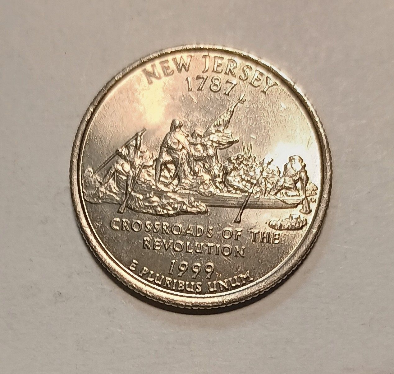 1999-P New Jersey State Quarter GEM BU - For Sale, Buy Now Online ...