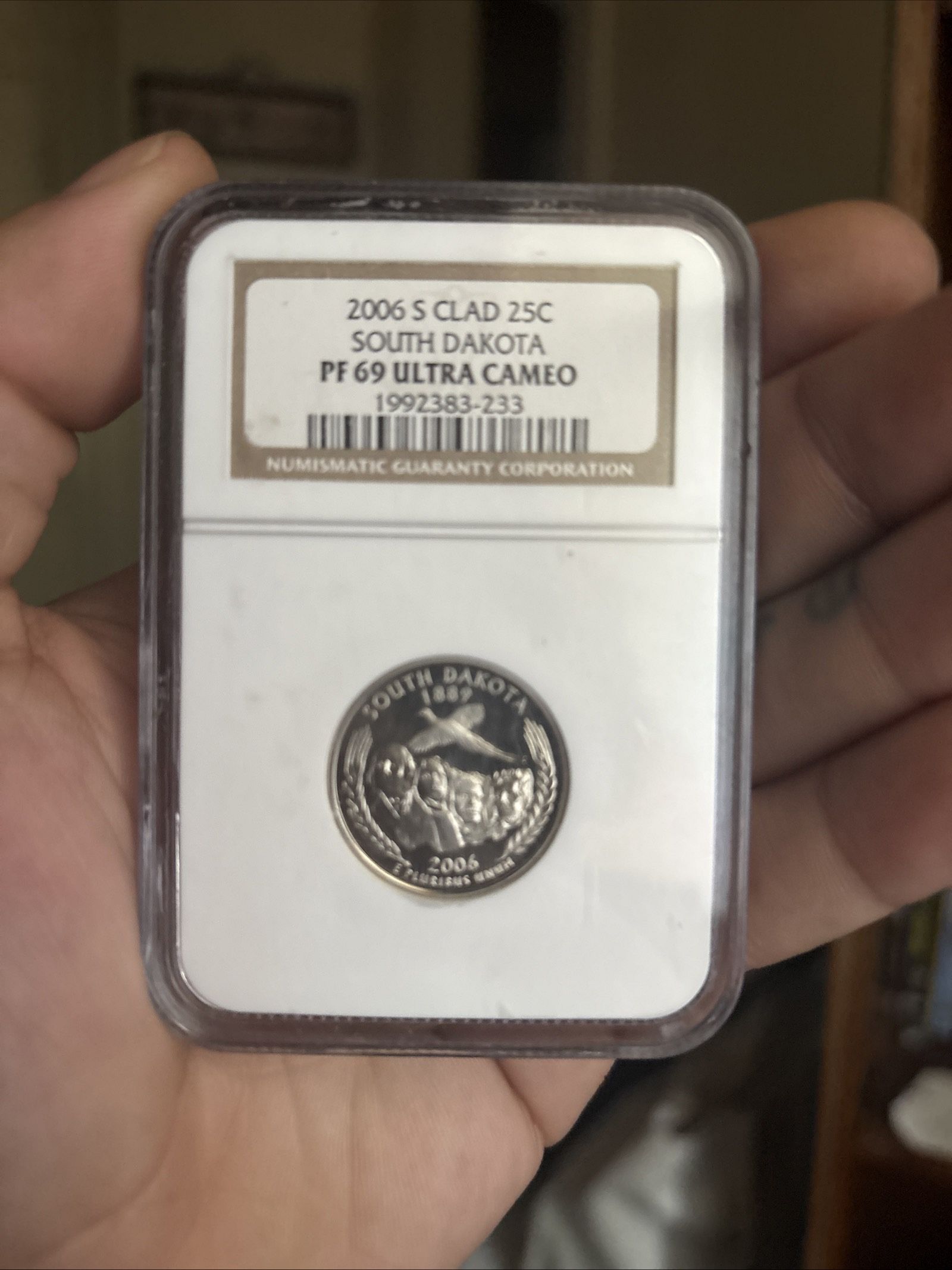 2006 S CLAD 25C SOUTH DAKOTA PF 69 ULTRA CAMEO - For Sale, Buy Now ...