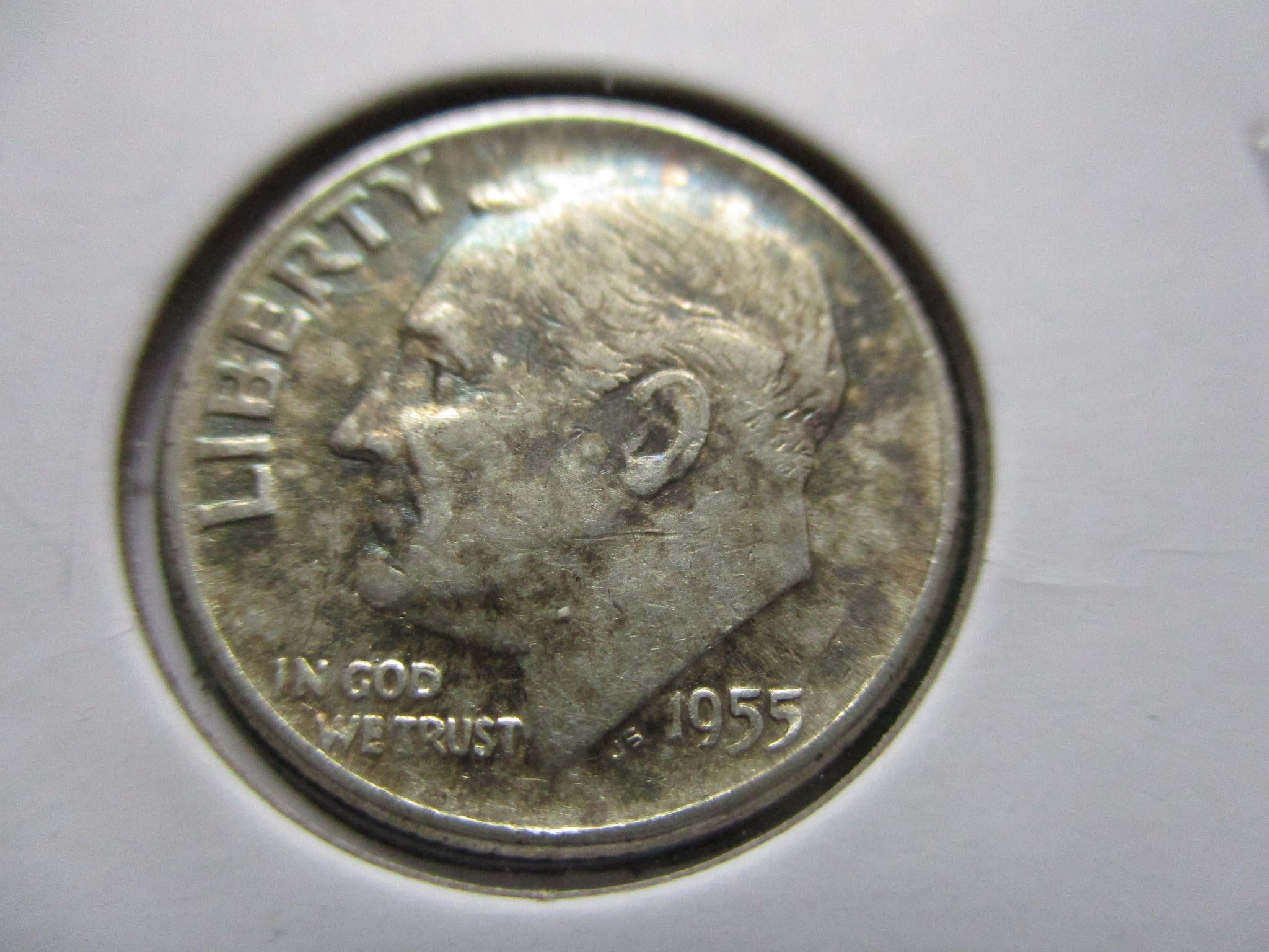 1955 Roosevelt Dime. Item: 10 R55-05. - For Sale, Buy Now Online - Item ...