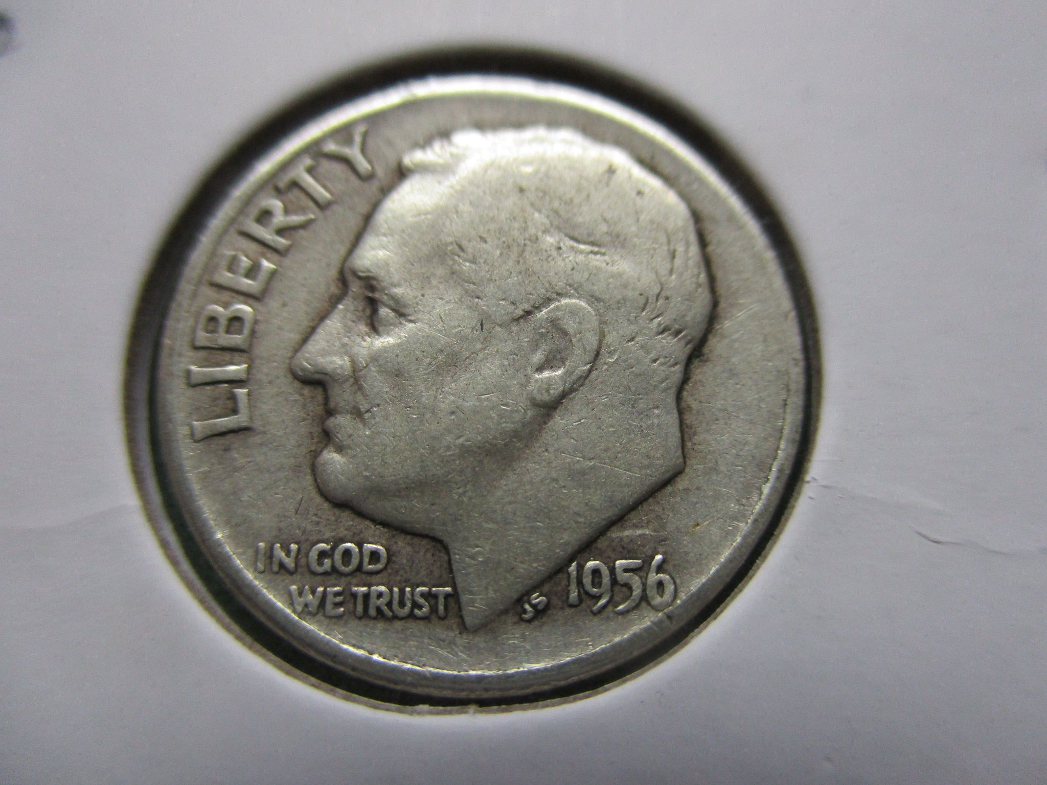 1956-D Roosevelt Dime. Item: 10 R56D-03. - For Sale, Buy Now Online ...