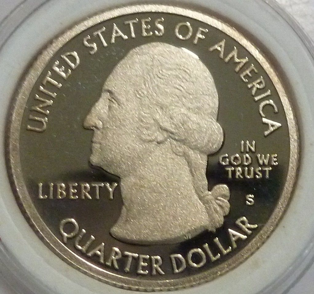 2012-S PROOF CLAD WASHINGTON QUARTER ACADIA # STM-34 - For Sale, Buy ...