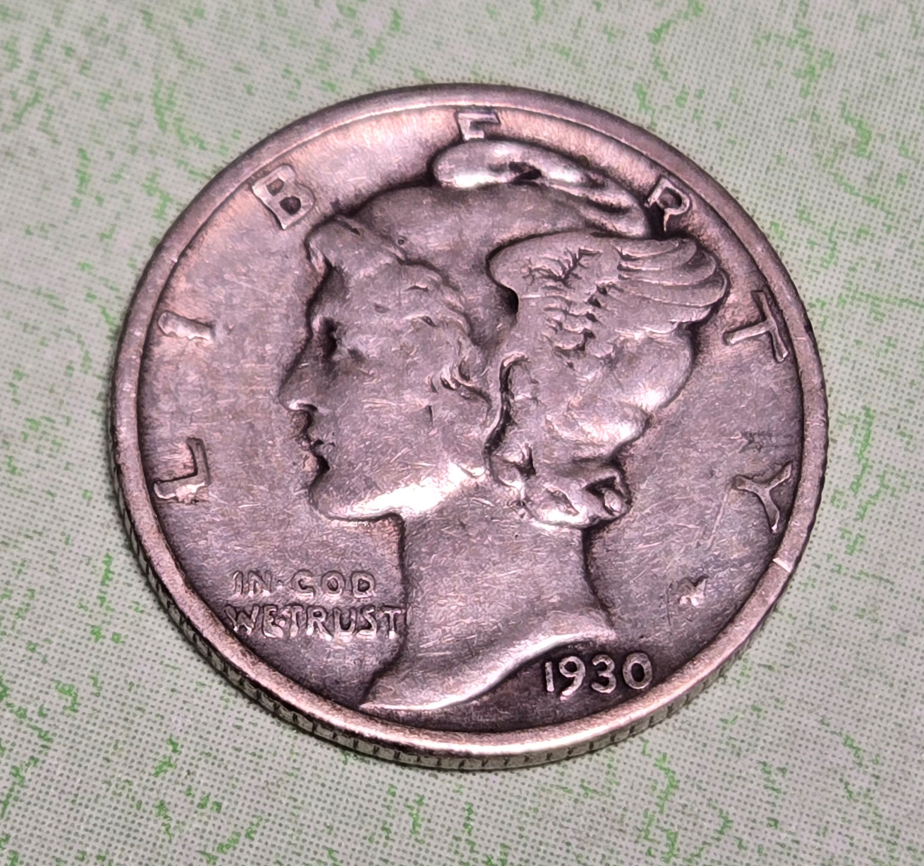 1930 Mercury Dime Very Fine-30 - For Sale, Buy Now Online - Item #932930