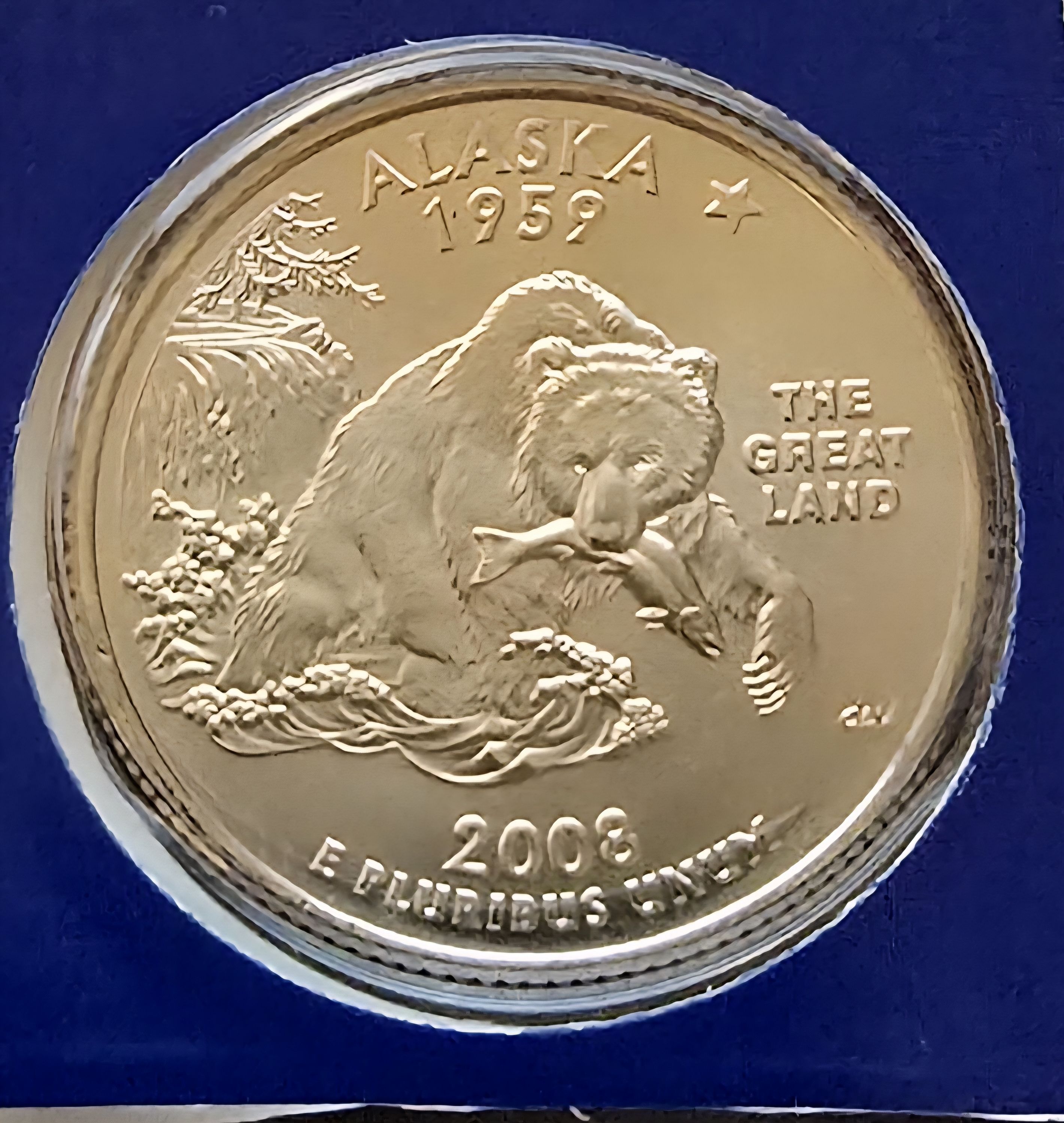 2008-P Alaska State Quarter - BU in Original Mint Cello (M44) - For ...
