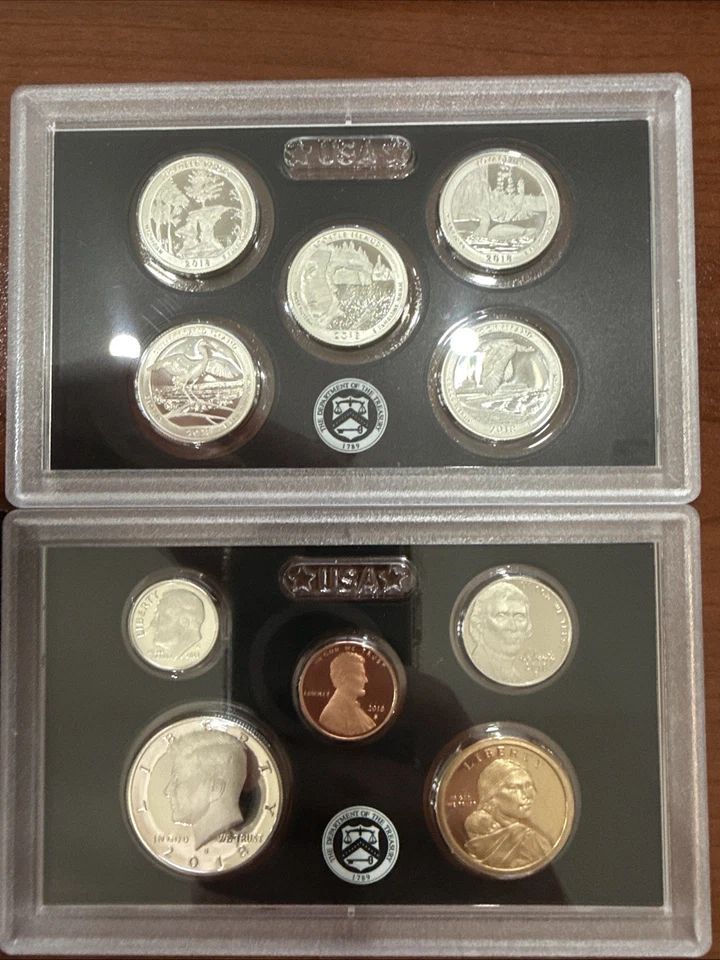 2018 "S" Proof Sets: Silver 10 Piece Set - For Sale, Buy Now Online ...