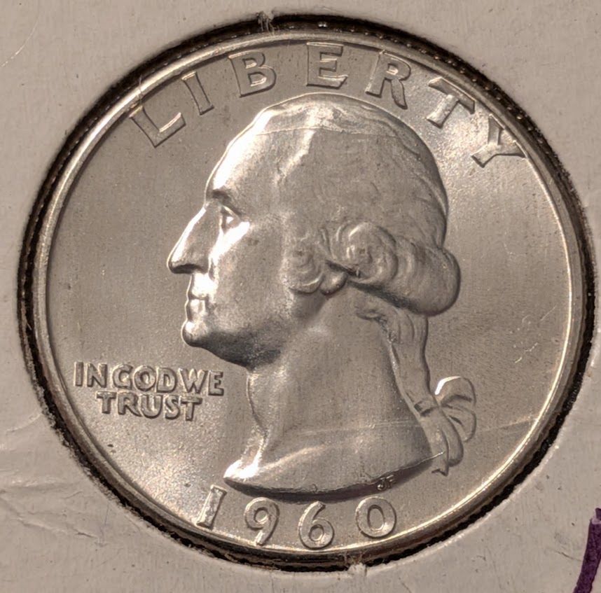 1960 Washington Quarter - For Sale, Buy Now Online - Item #935573