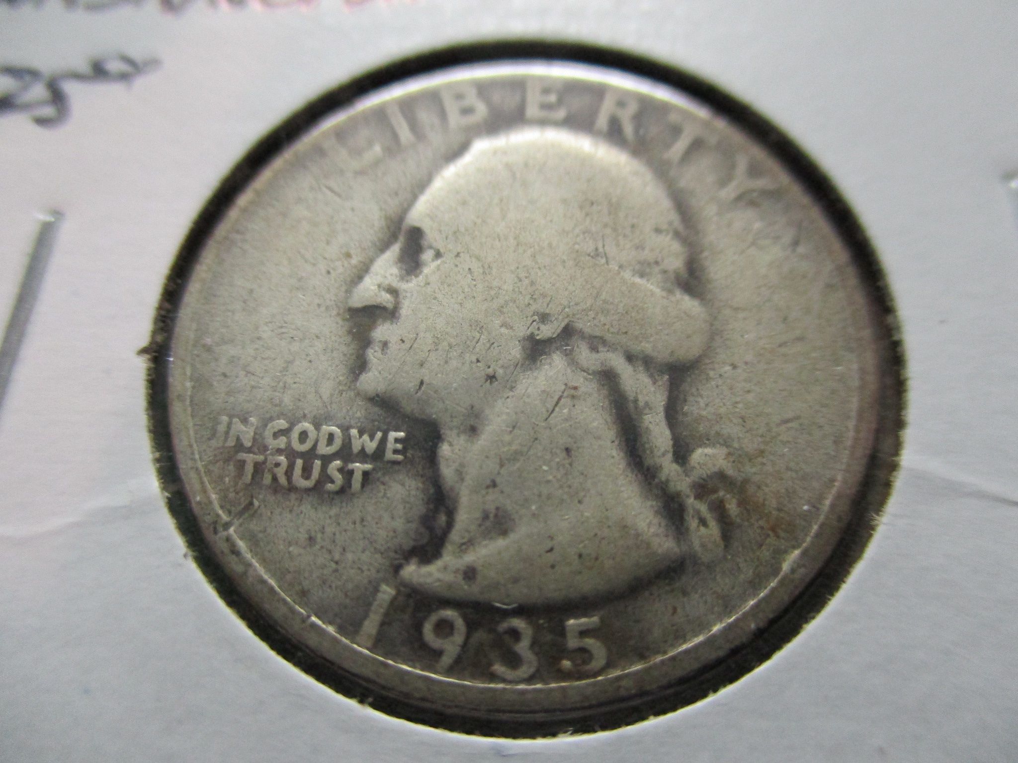 1935 Washington Quarter. Item: 25 W35-19. - For Sale, Buy Now Online ...