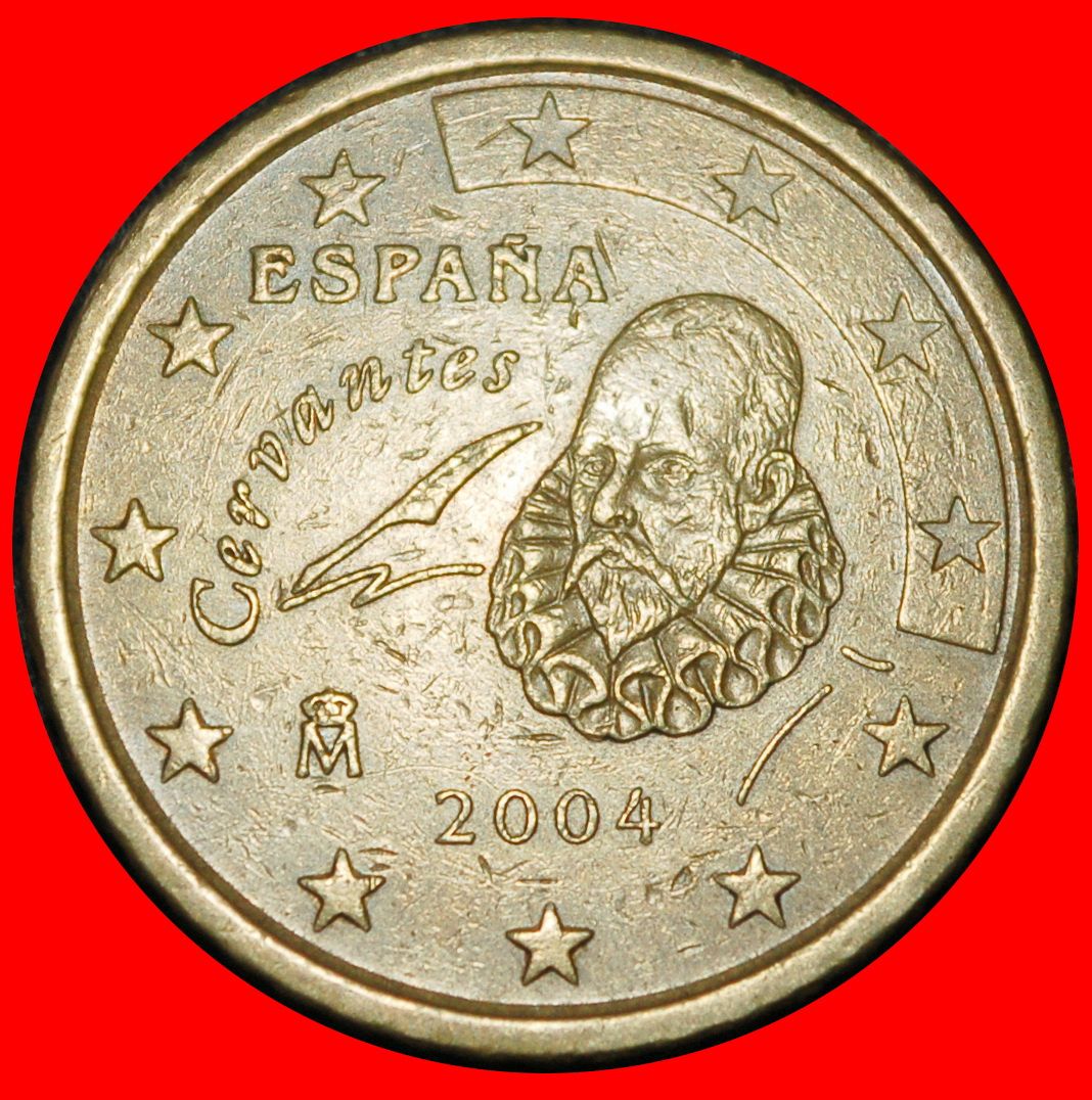 NORDIC GOLD (1999-2025): SPAIN ★ 50 EURO CENTS 2004! JUAN CARLOS I ...