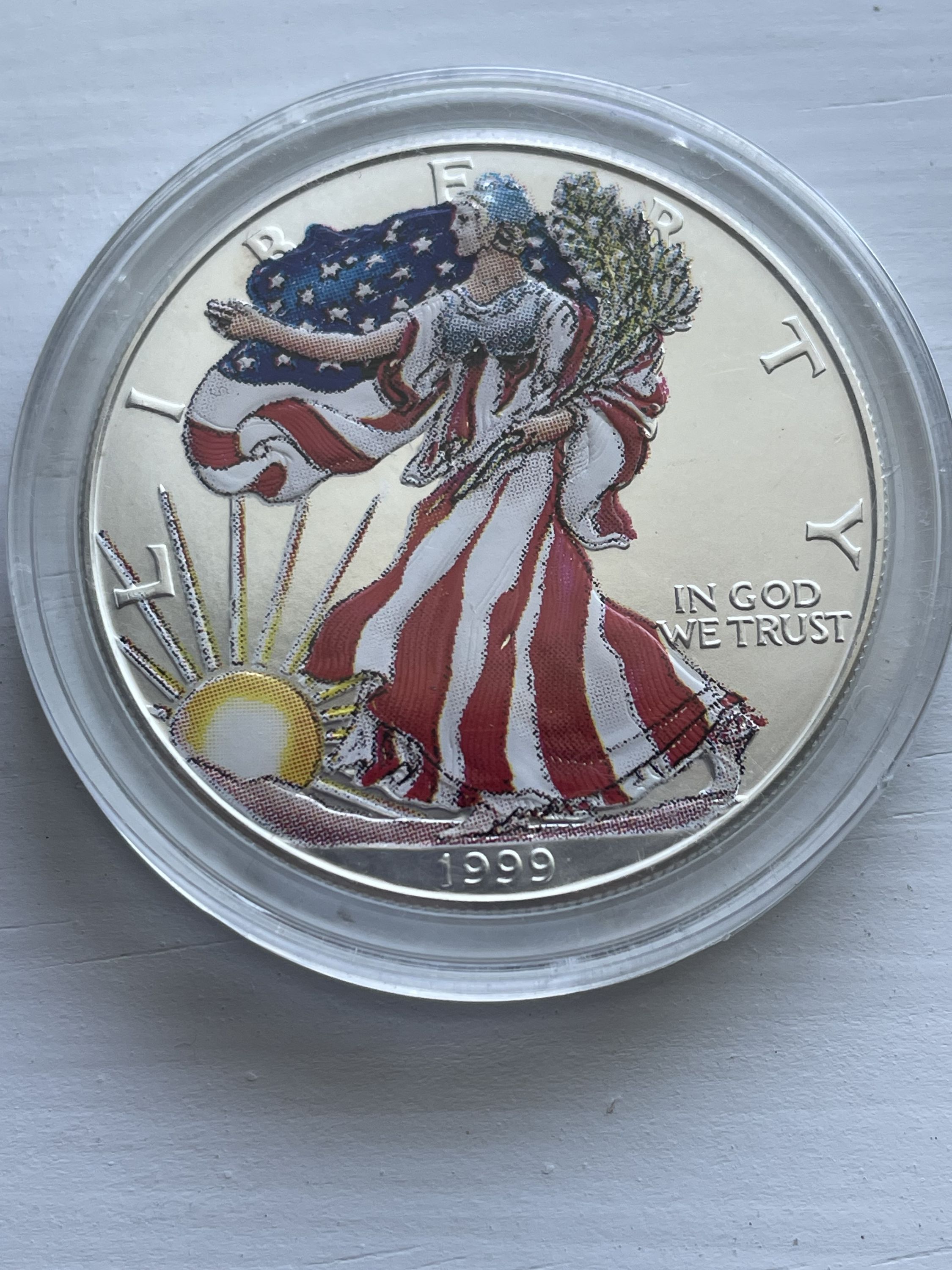 1999 PAINTED SILVER EAGLE - For Sale, Buy Now Online - Item #936264