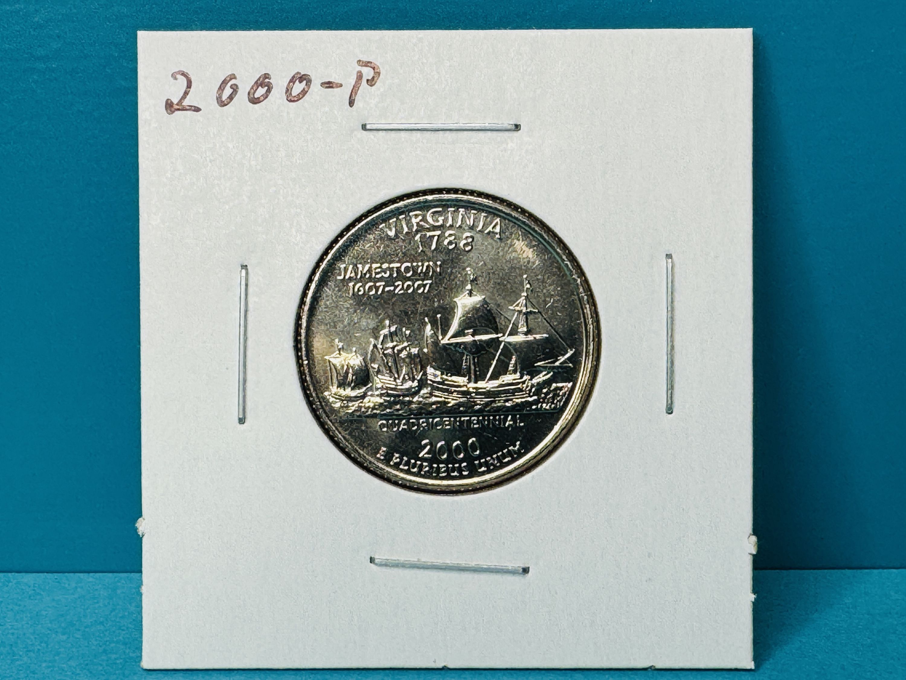 2000-P Virginia 50 State Quarter - For Sale, Buy Now Online - Item #937085