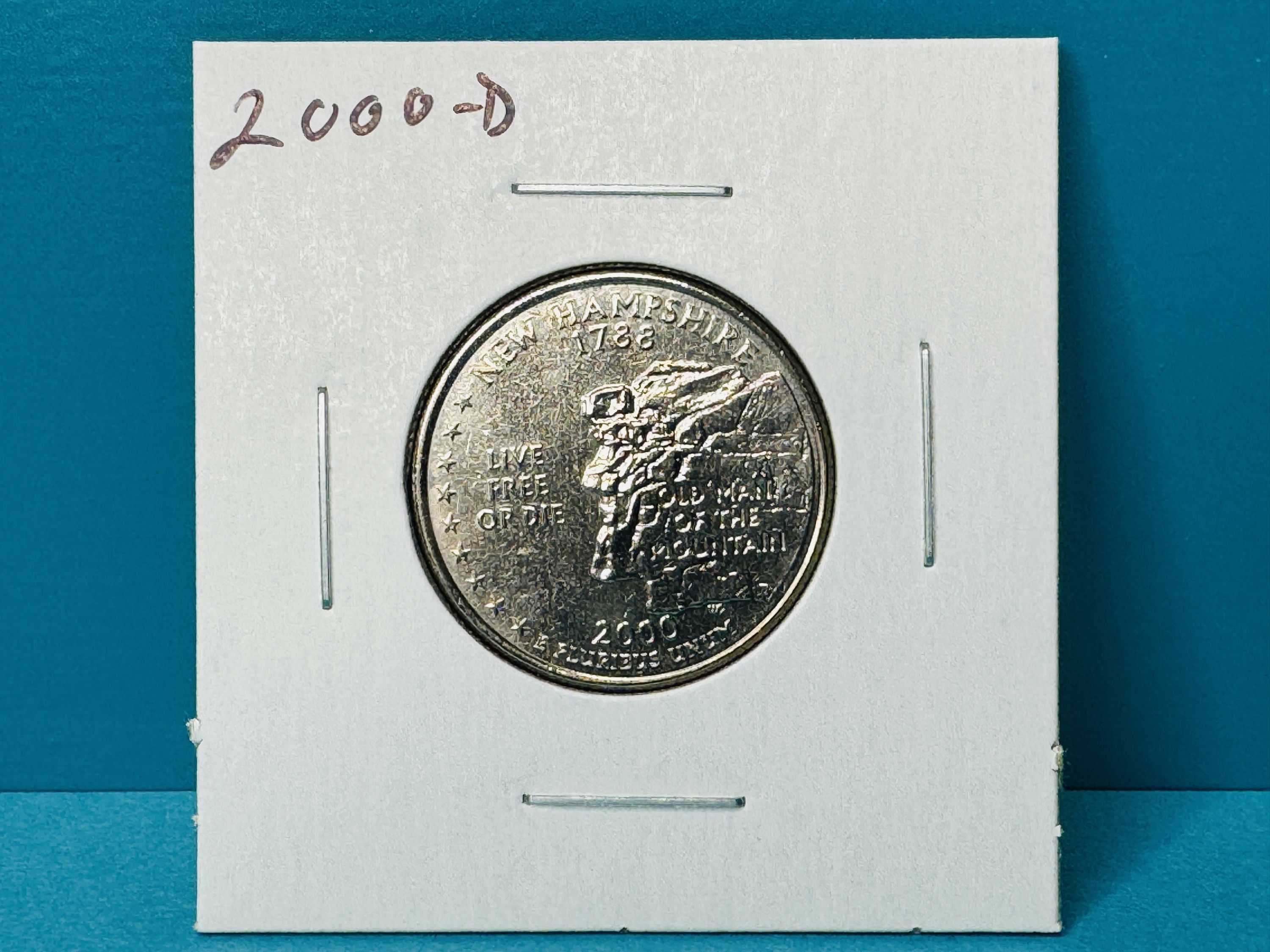 2000-D New Hampshire 50 State Quarter - For Sale, Buy Now Online - Item ...