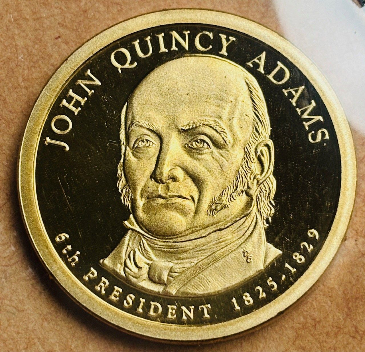 Gorgeous Cameo 2008-S proof John Quincy Adams Presidential dollar - For ...