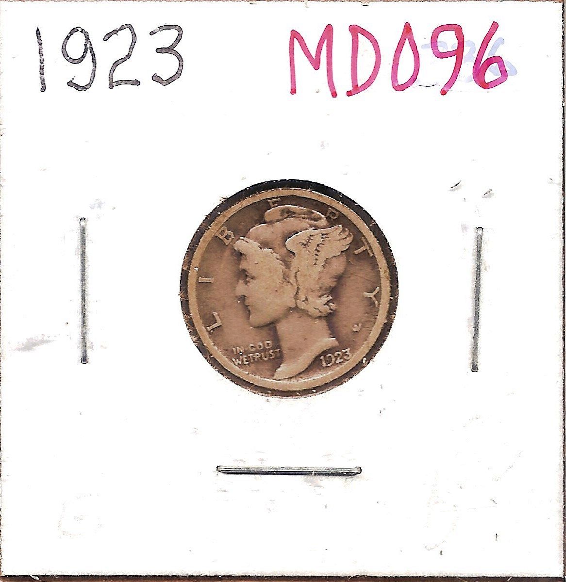 1923 Winged Liberty Dime MD096 - For Sale, Buy Now Online - Item #937250