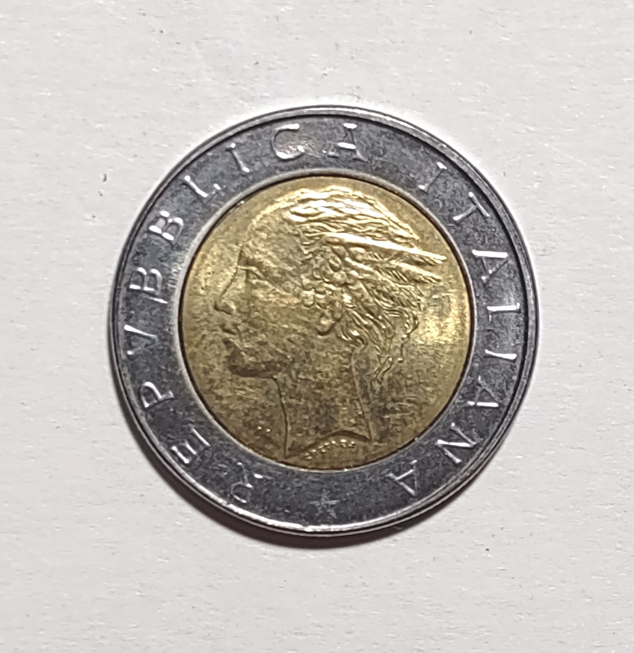 1985 R Italy 500 Lire - For Sale, Buy Now Online - Item #937833