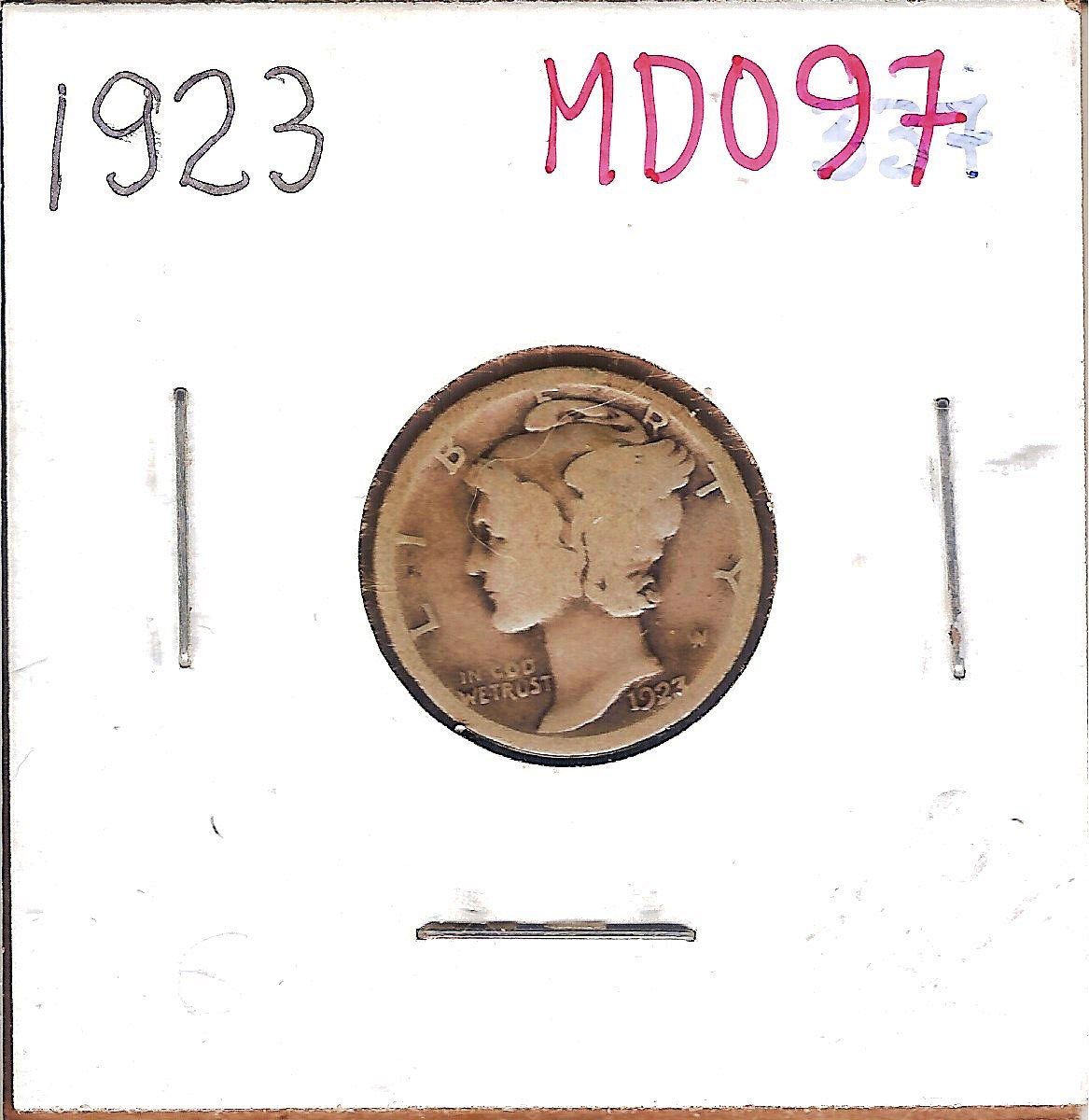 1923 Winged Liberty Dime MD097 - For Sale, Buy Now Online - Item #937929