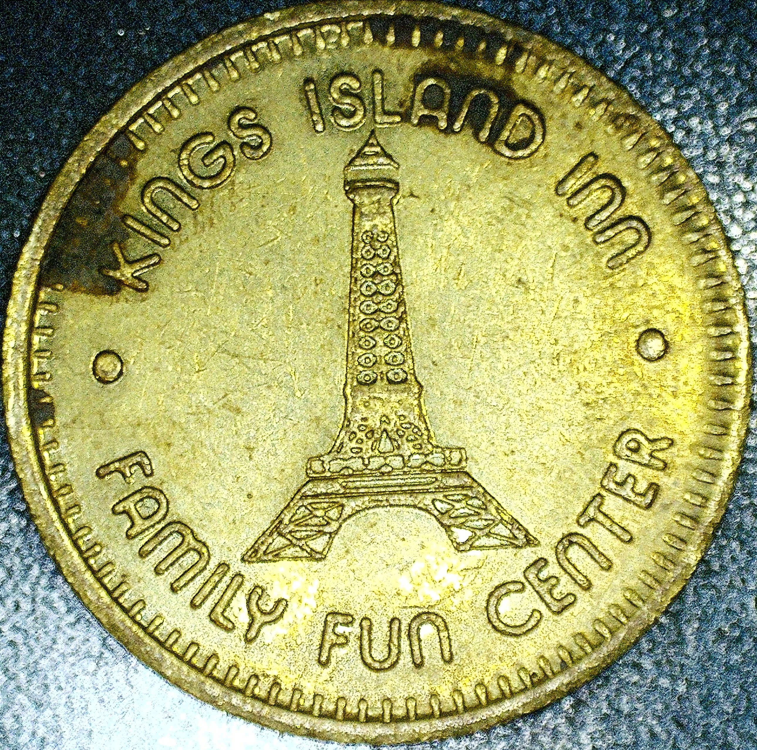 Vintage Kings Island Inn Family Fun Center Token - For Sale, Buy Now ...