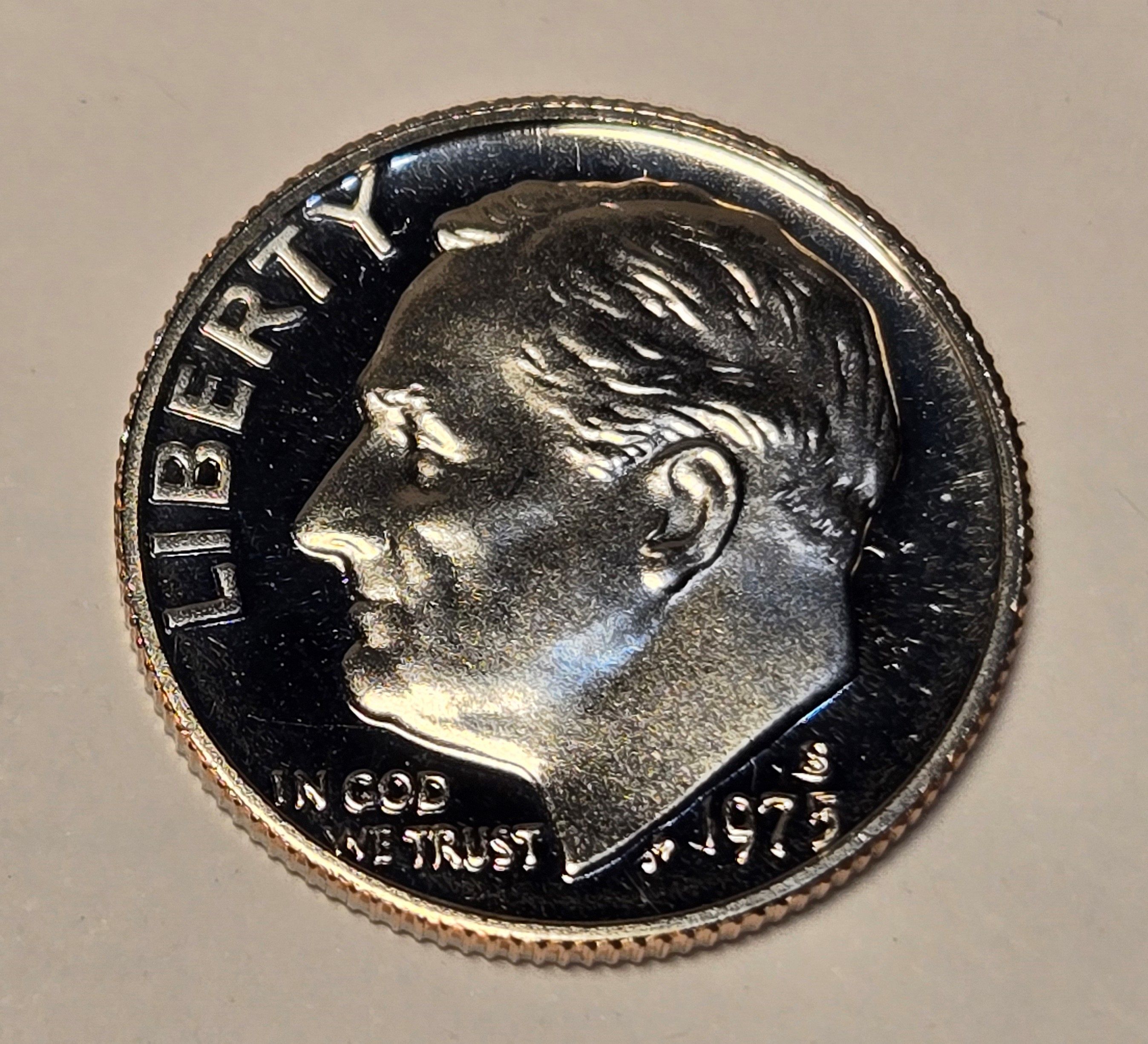 1975-S Roosevelt Dime Proof-65 (GEM) - For Sale, Buy Now Online - Item ...