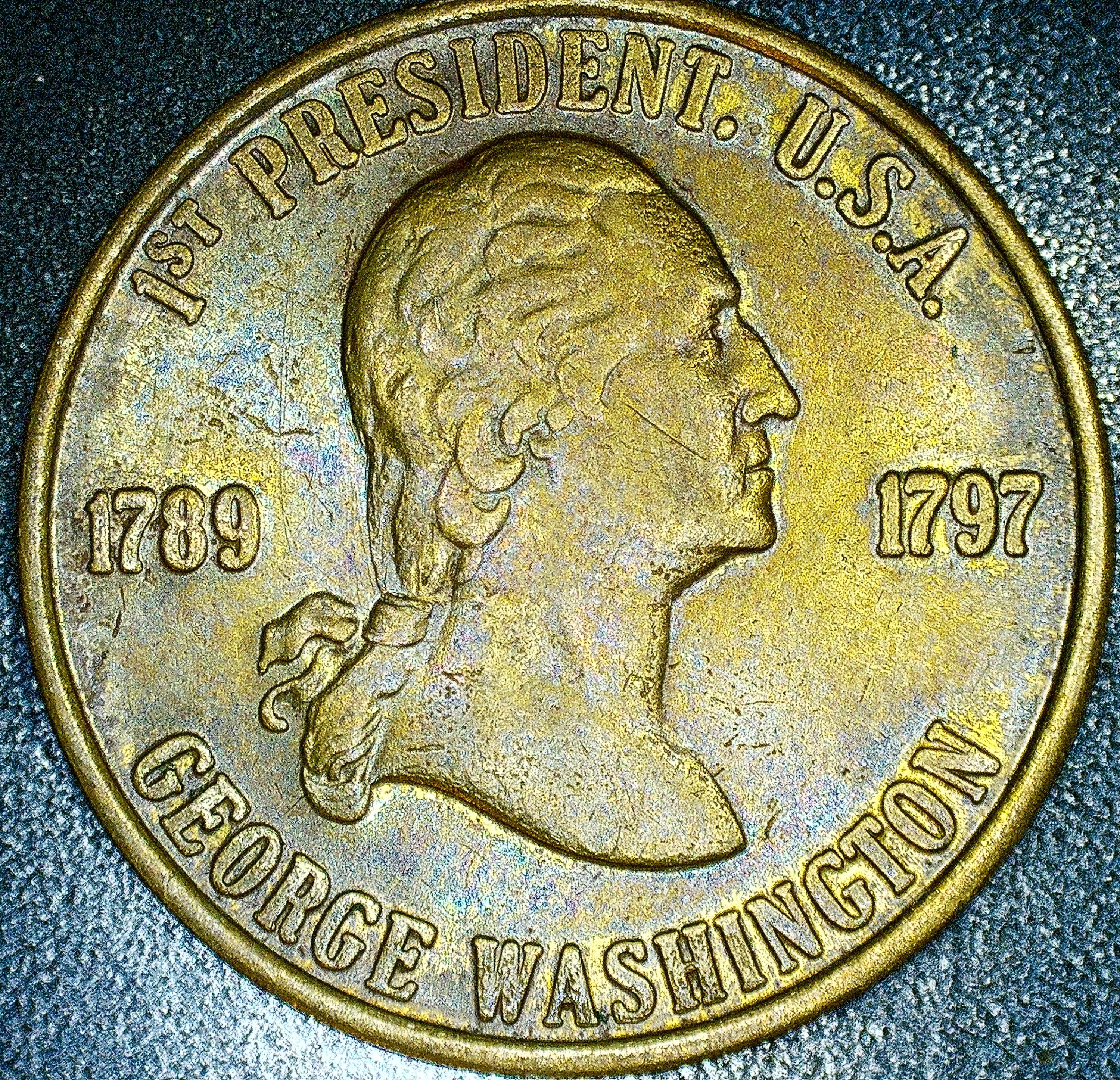 1997 Token - Reader's Digest History of U.S. Presidents George ...
