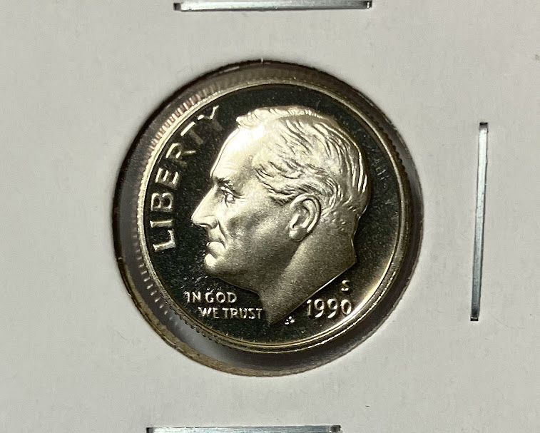 1990 S Proof Roosevelt dime - For Sale, Buy Now Online - Item #939236