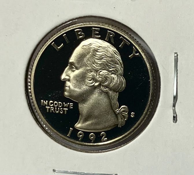 1992 S Proof Washington quarter - For Sale, Buy Now Online - Item #939562