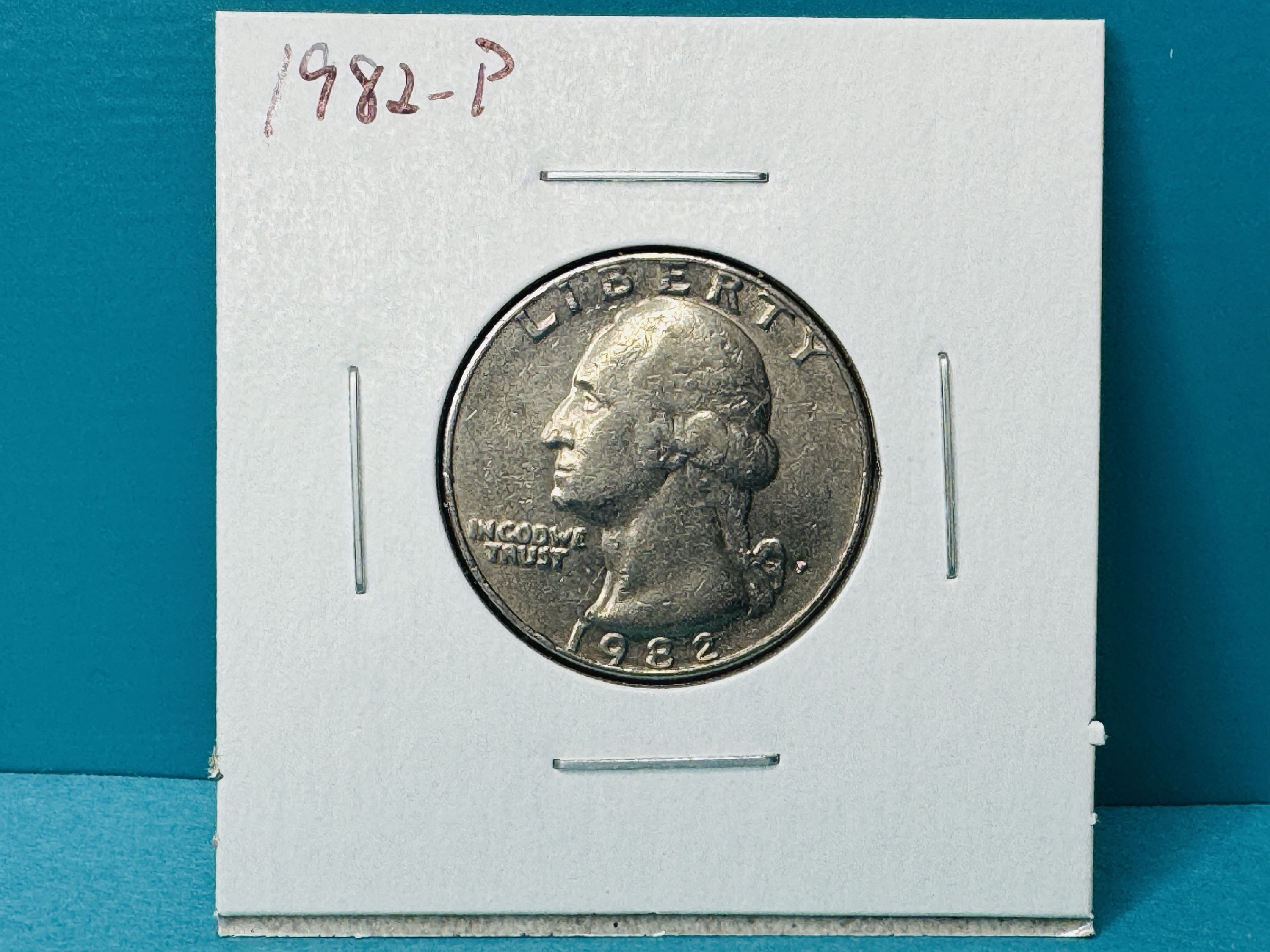 1982-P Washington Quarter - For Sale, Buy Now Online - Item #939839