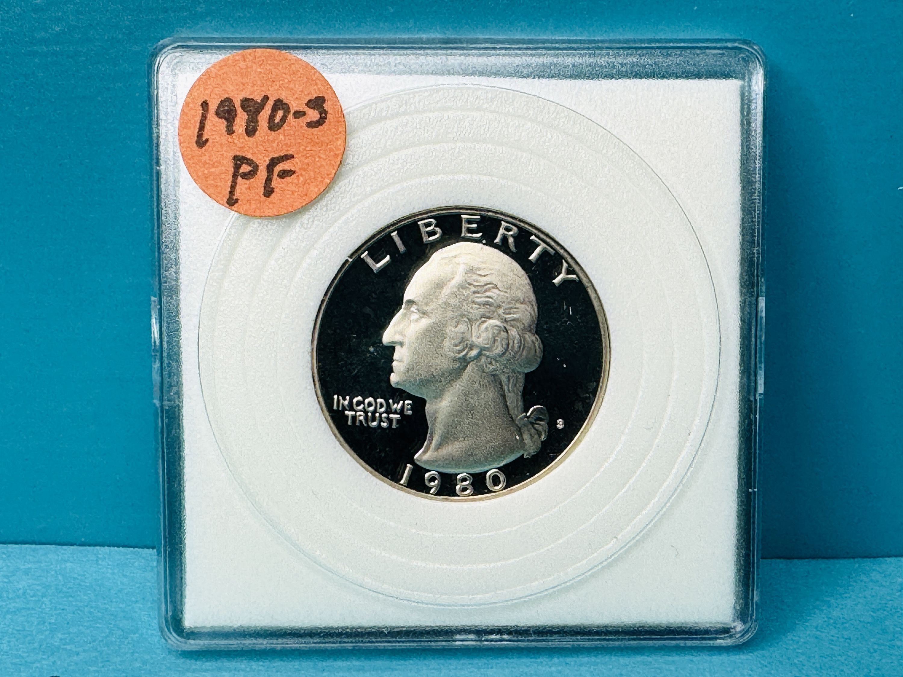 1980-S Proof Washington Quarter - For Sale, Buy Now Online - Item #939880