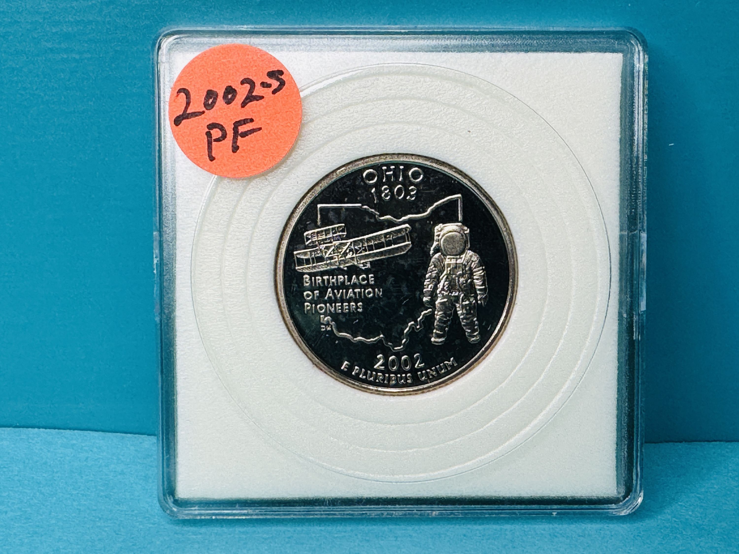 2002-S Ohio 50 State Quarter - For Sale, Buy Now Online - Item #939882