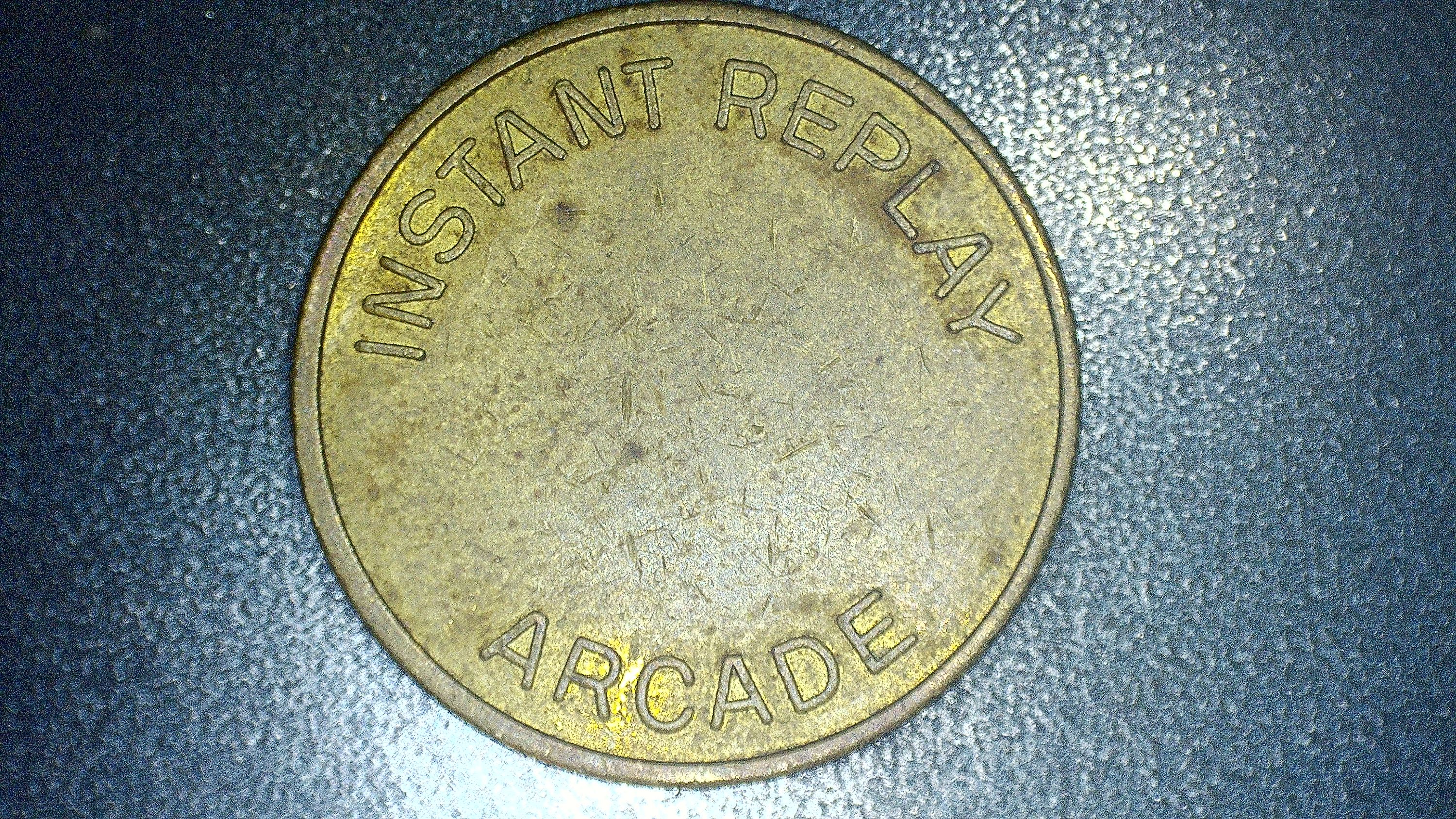 RARE INSTANT REPLAY ARCADE TOKEN DEFUNCT - For Sale, Buy Now Online ...