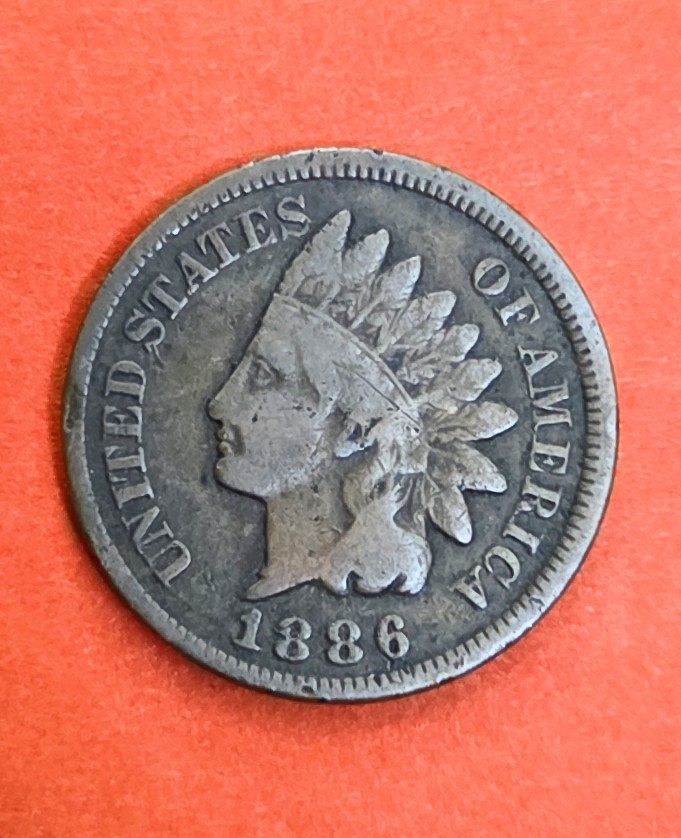 1896 Indian Head Small Cent Penny, Full Iconic Details, Nice Toning ...
