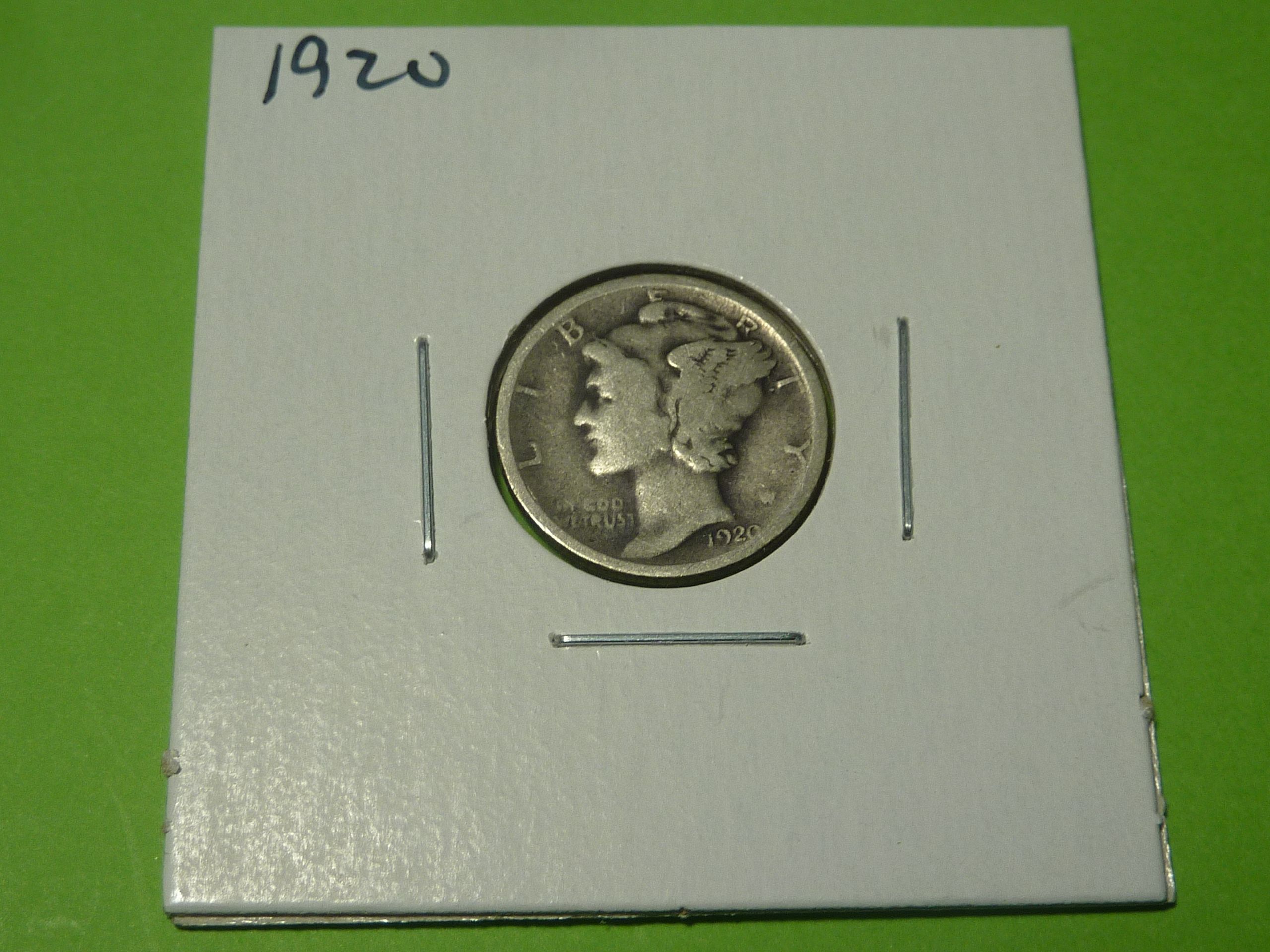 1920 Mercury Dime #10-1920-1 - For Sale, Buy Now Online - Item #941263