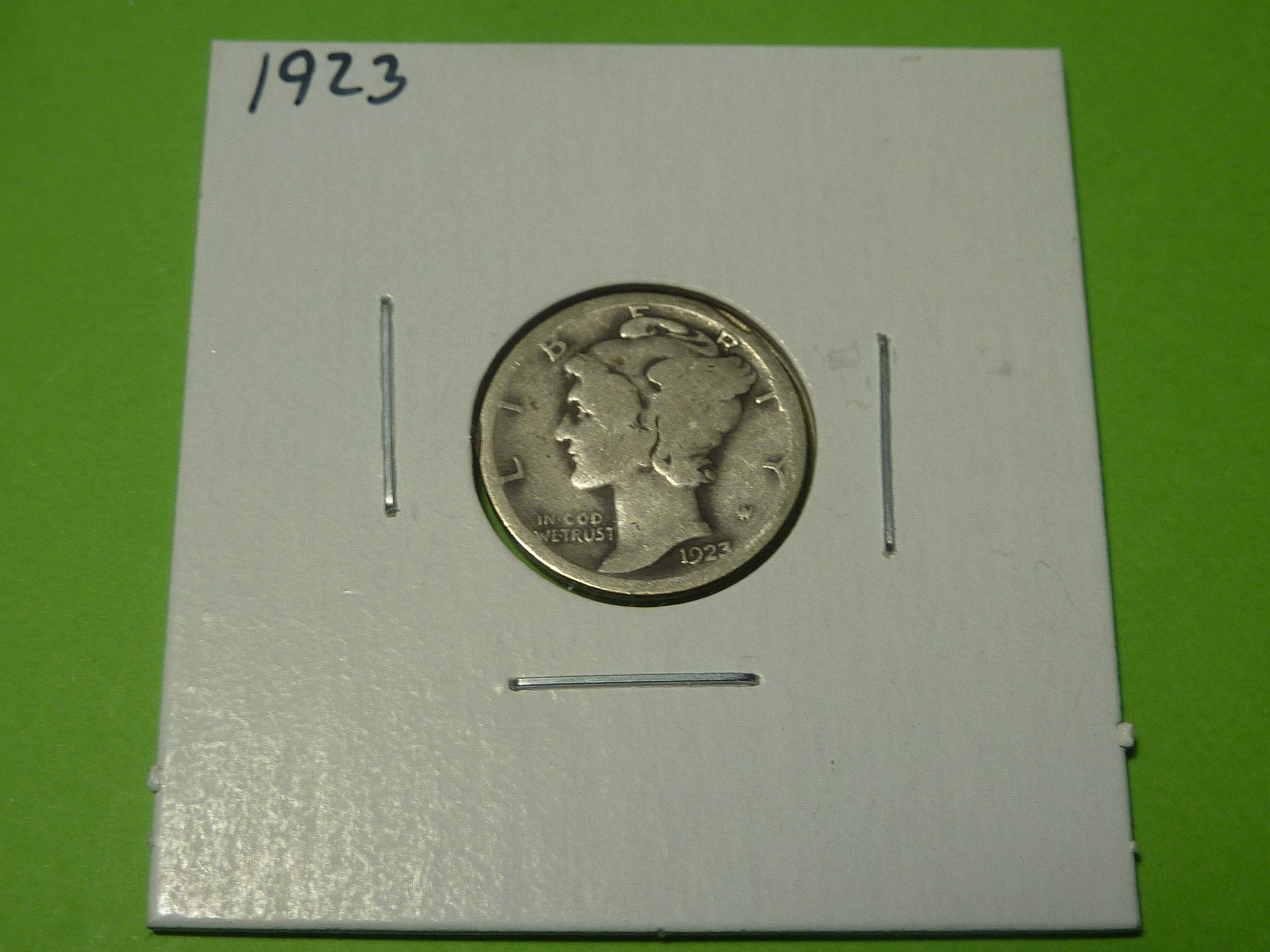 1923 Mercury Dime #10-1923-1 - For Sale, Buy Now Online - Item #941274