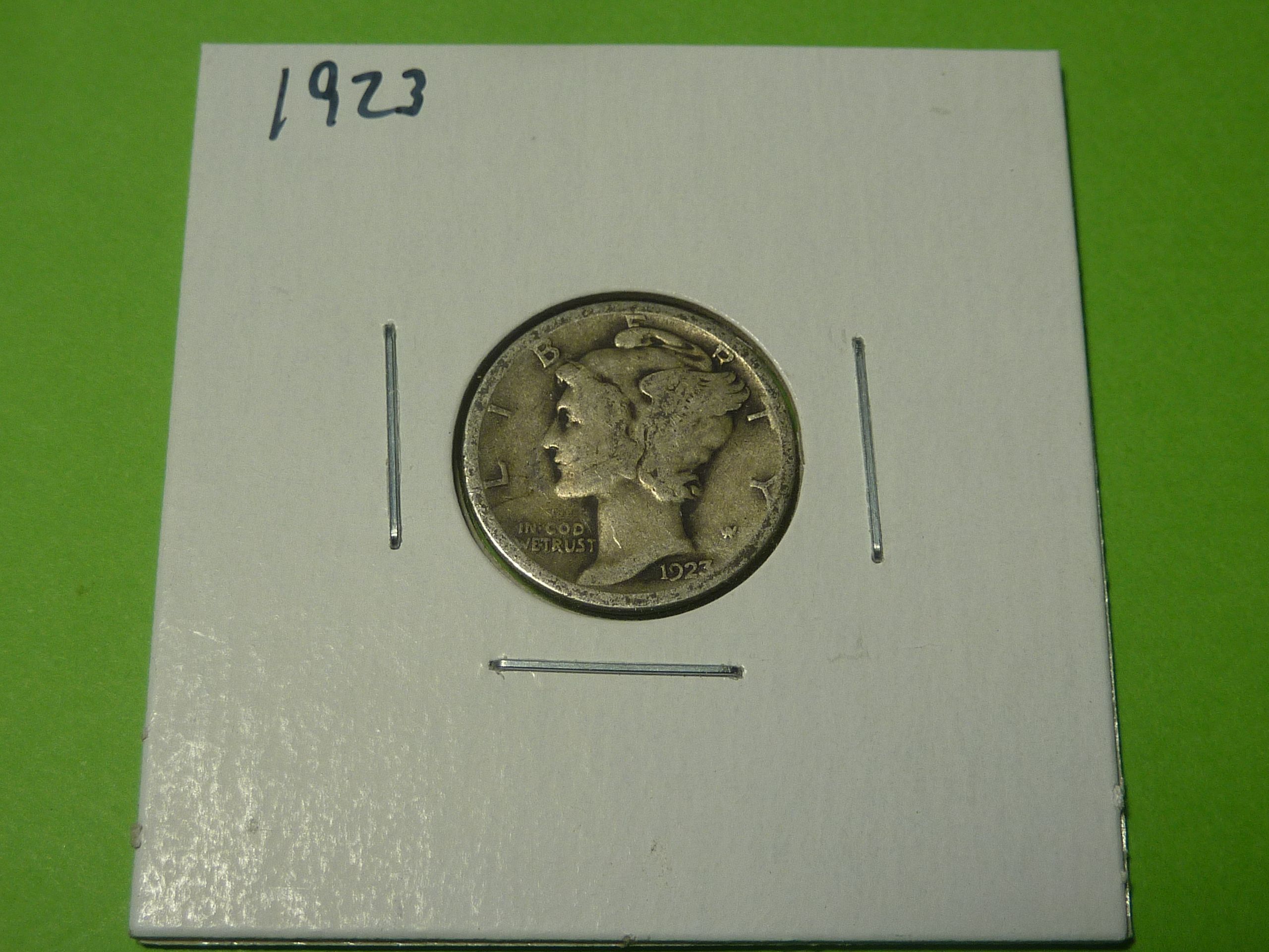 1923 Mercury Dime #10-1923-5 - For Sale, Buy Now Online - Item #941279