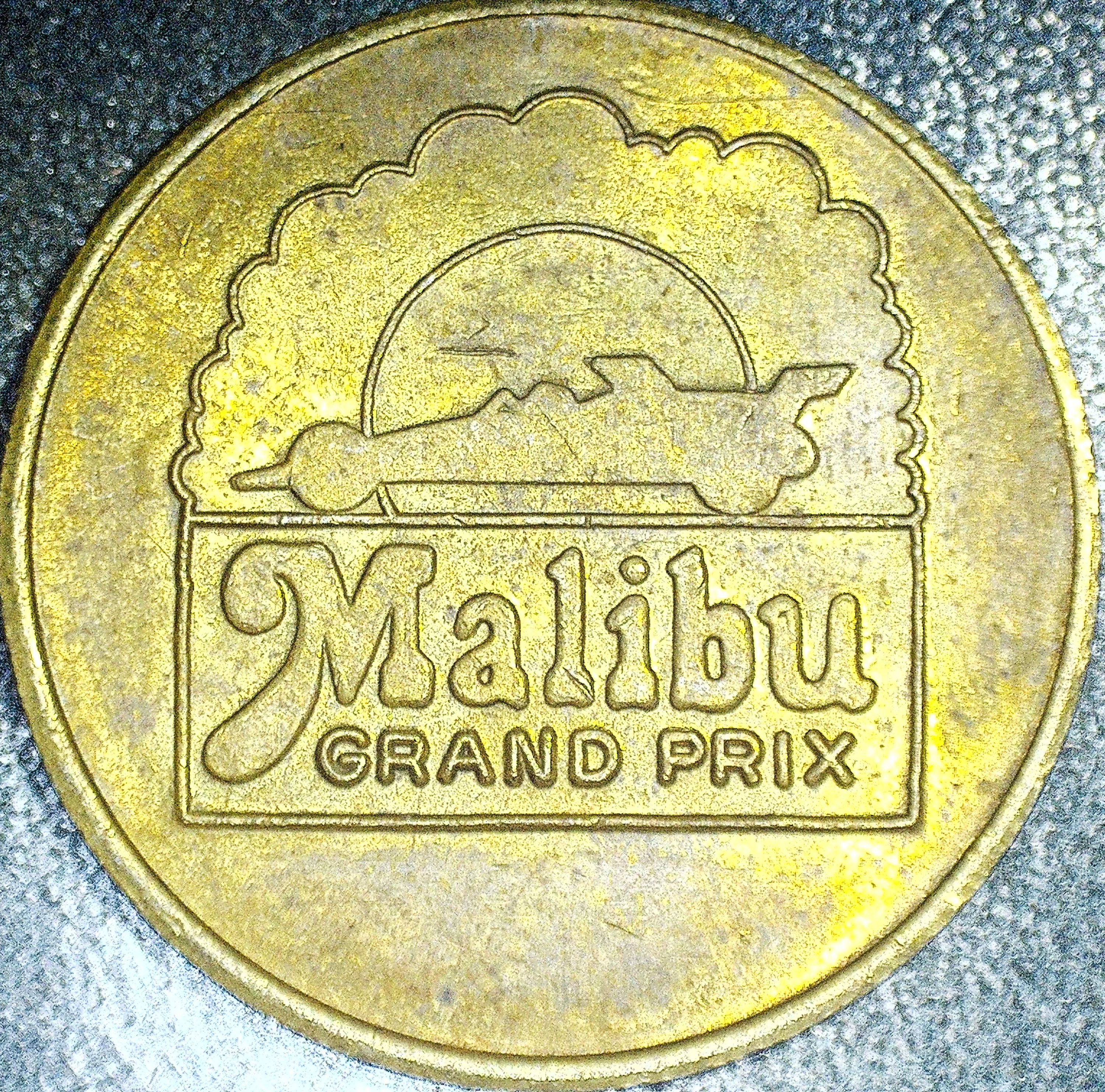 Malibu Grand Prix Arcade Woodland Hills, CA Game Token 22mm - For Sale ...