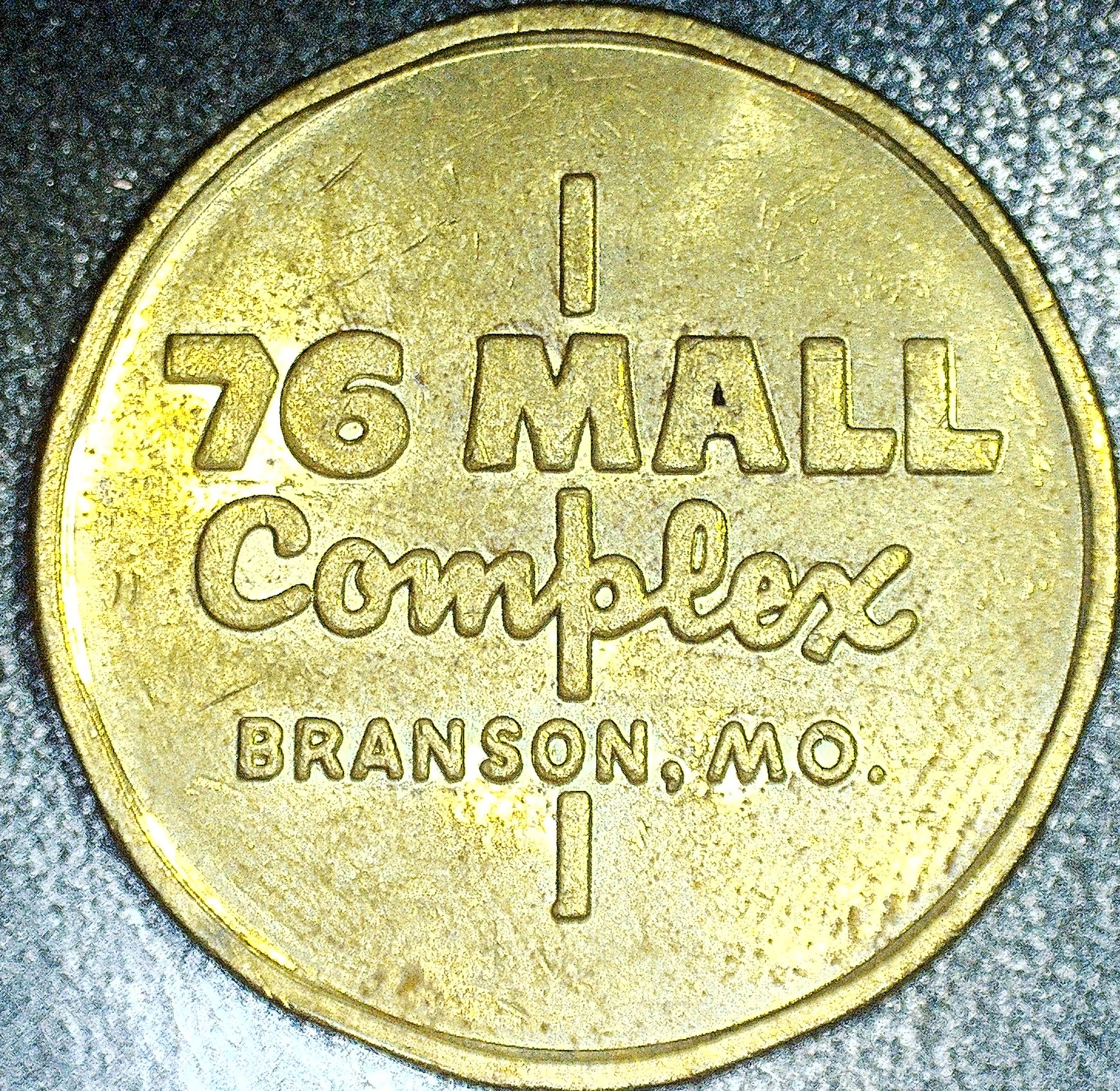 76 Mall Complex Branson, MO Arcade Game Token 21mm - For Sale, Buy Now ...