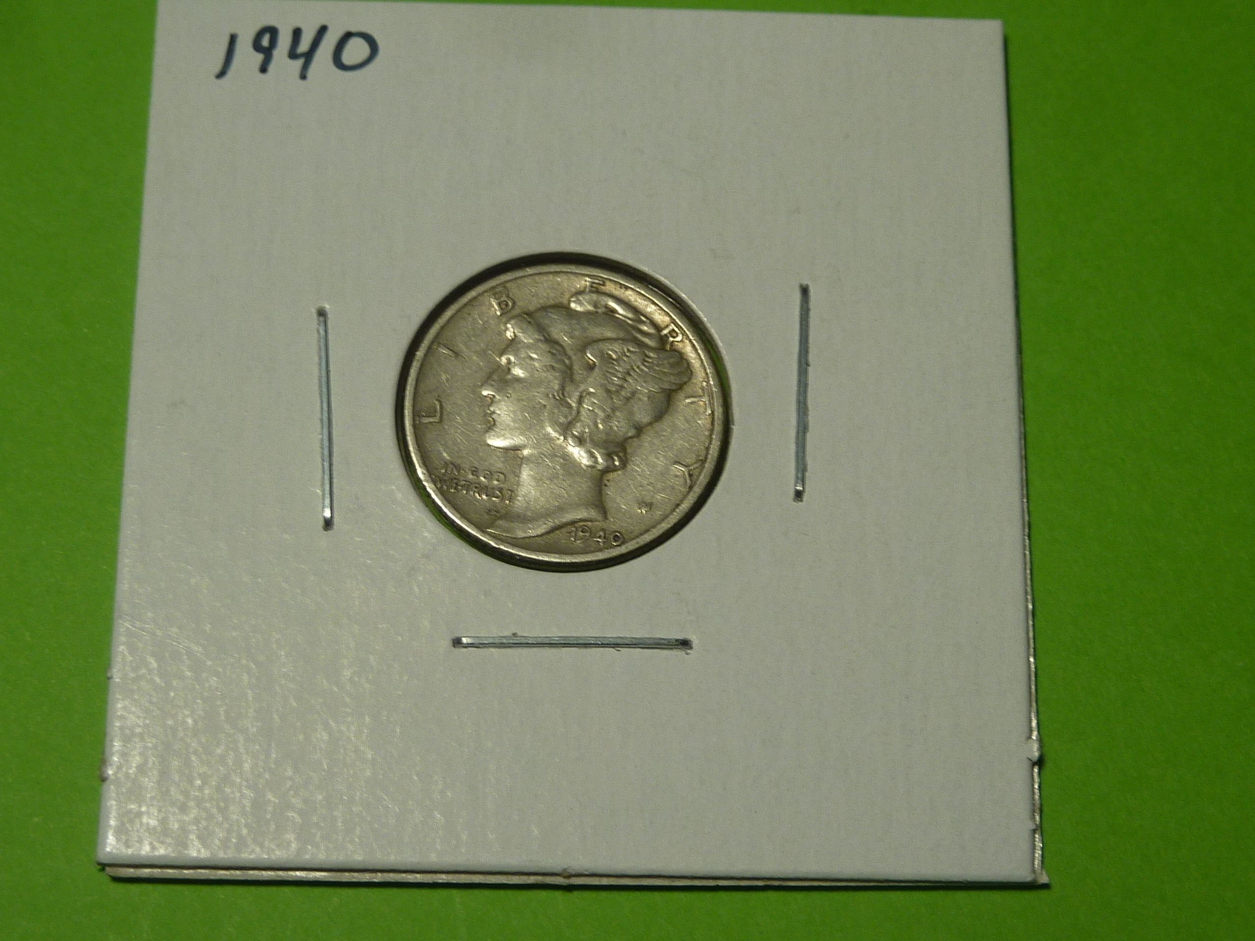 1940 Mercury Dime EF45 #10-1940-3 - For Sale, Buy Now Online - Item #941404