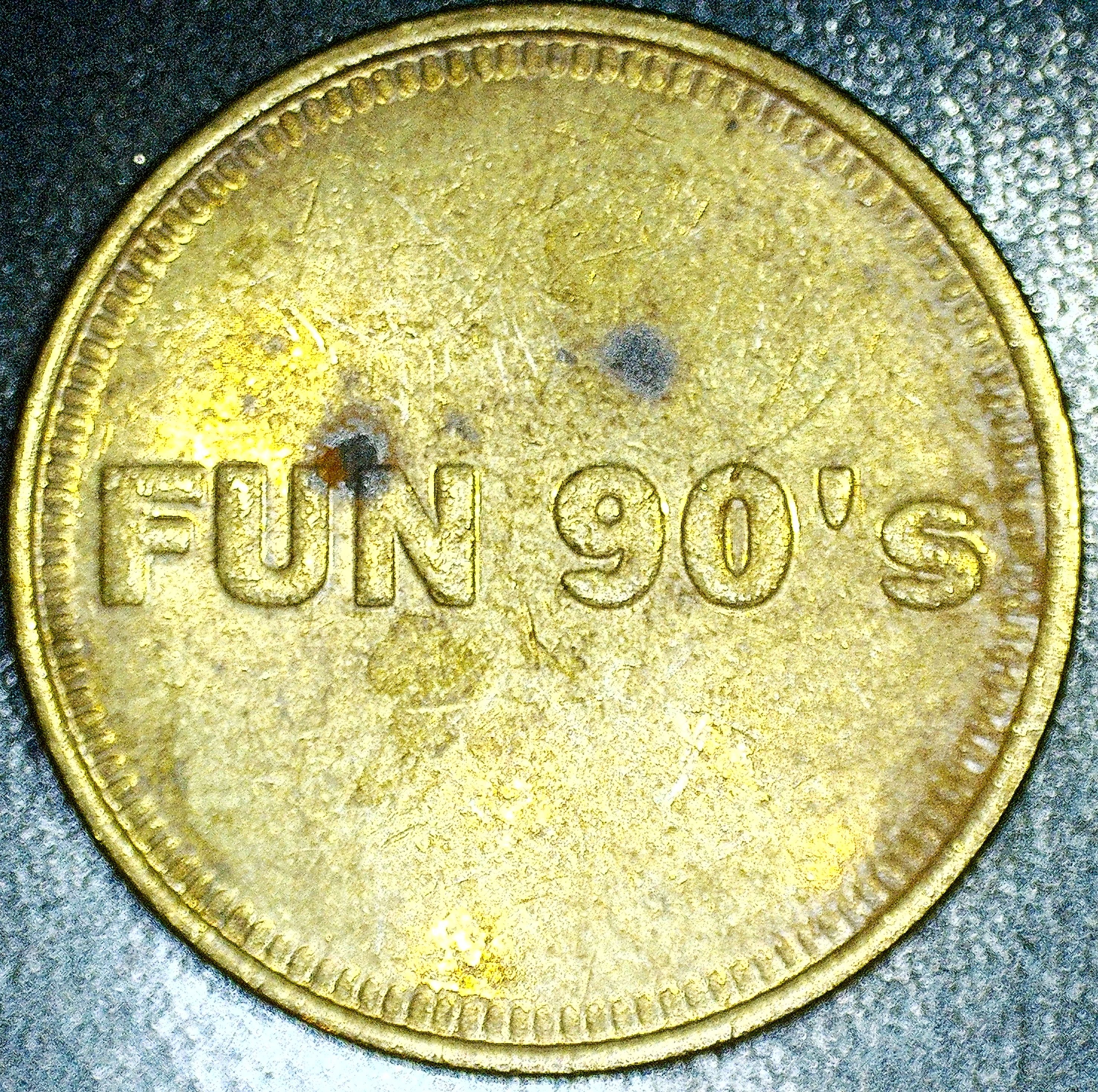 RARE FUN 90'S ARCADE TOKEN - For Sale, Buy Now Online - Item #941513