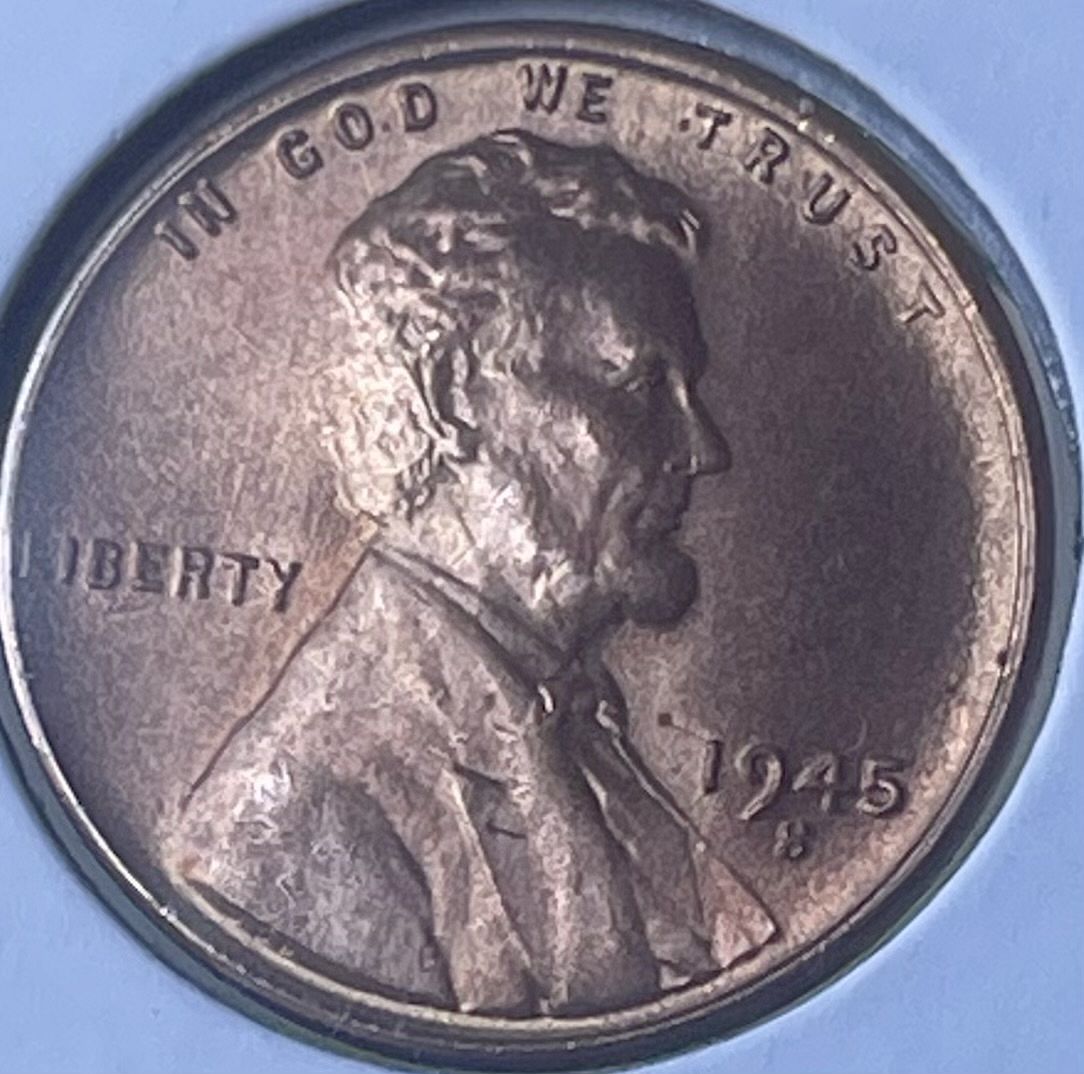1945-S Lincoln Wheat Penny • Brilliant Uncirculated Condition - For ...