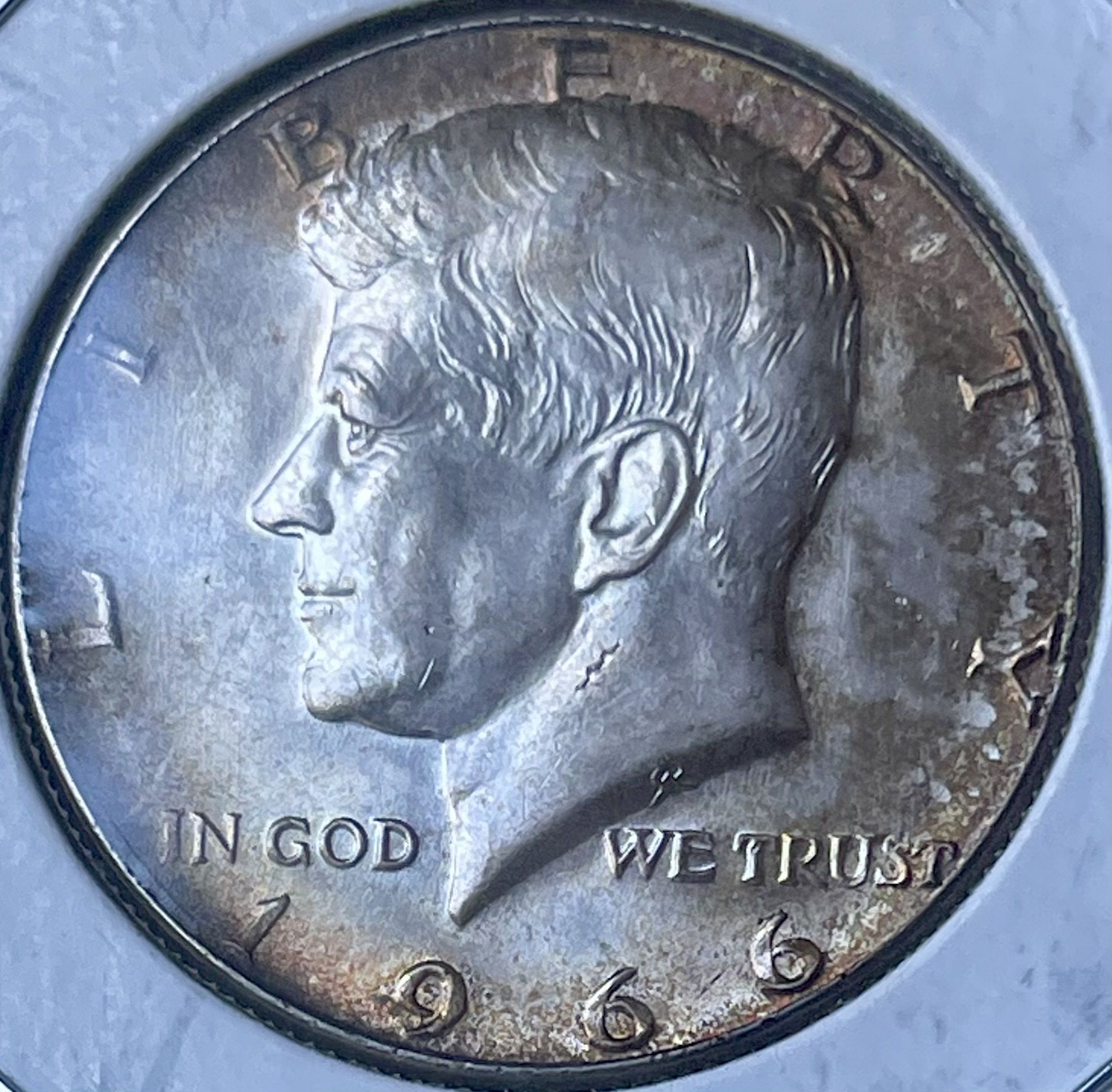 1966-P Kennedy Silver Half Dollar - Online Coin Auction - Item #941683